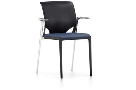 MEDASLIM | Chair with armrests By Vitra design Alberto Meda