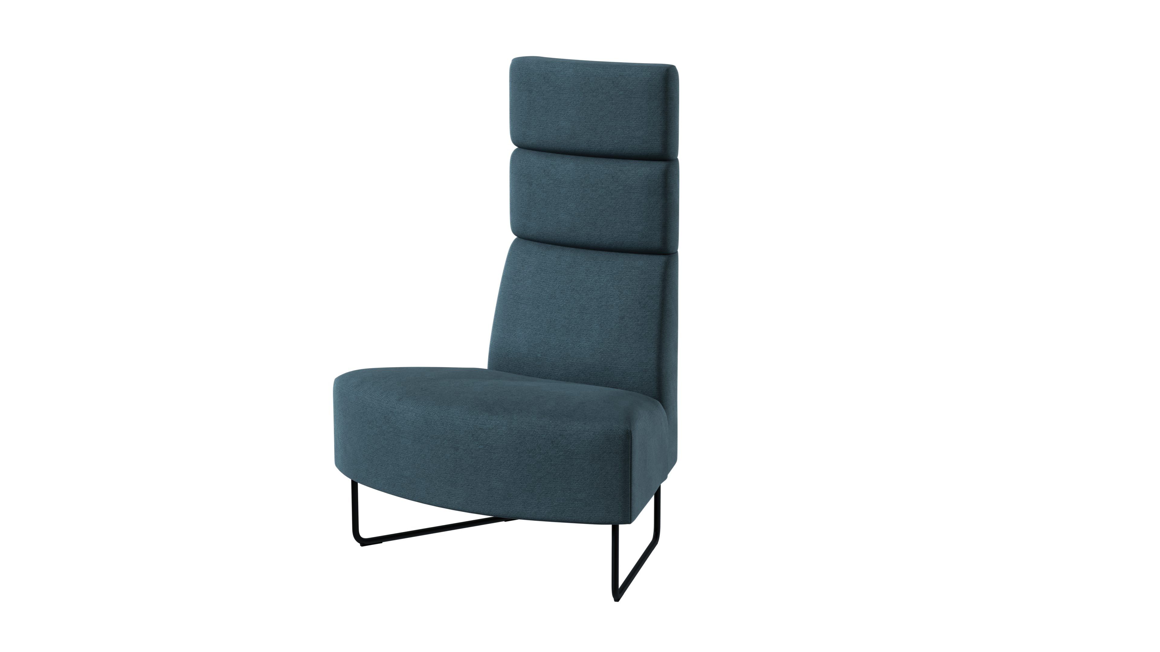 MEETER | Curved sofa By Intuit by Softrend