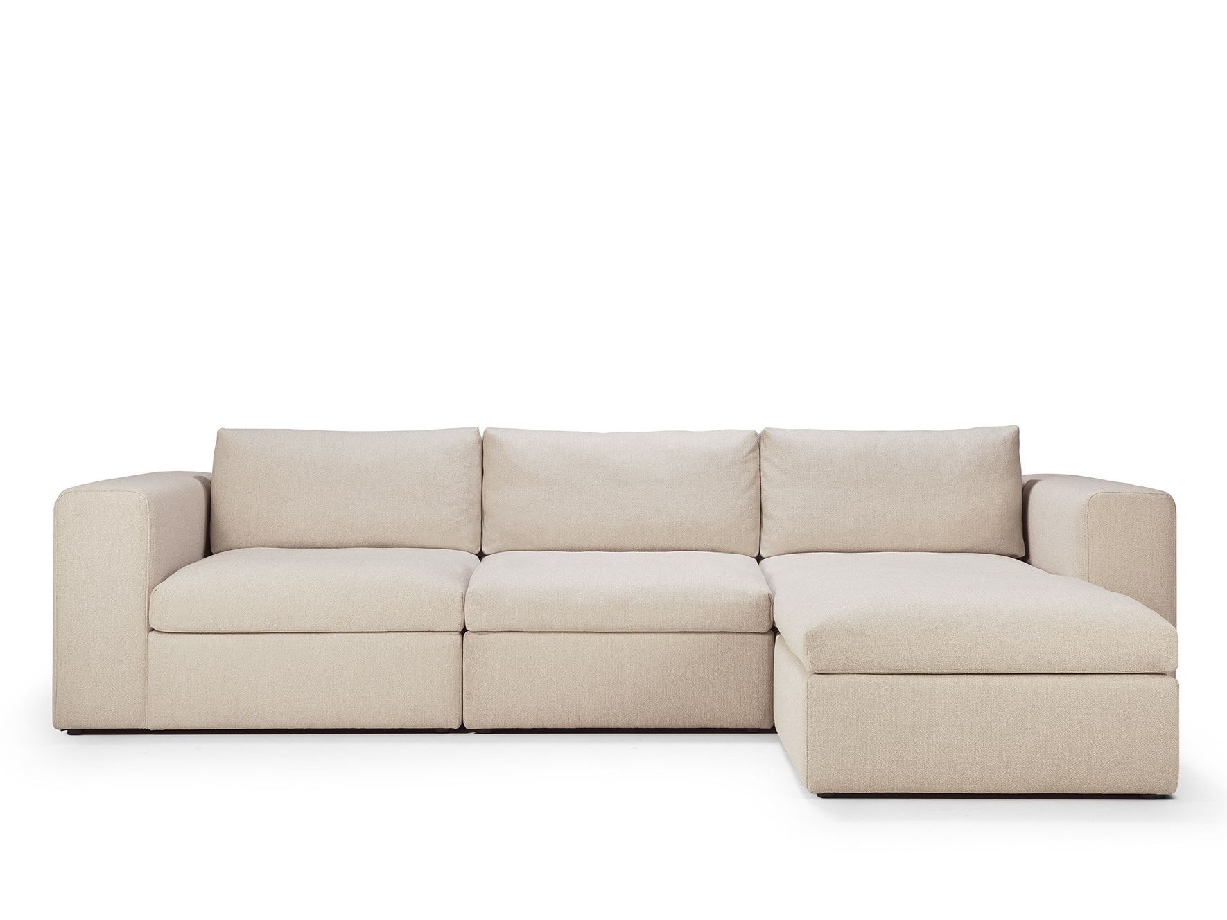 MELLOW Modular fabric sofa By Ethnicraft | design Alain Van Havre