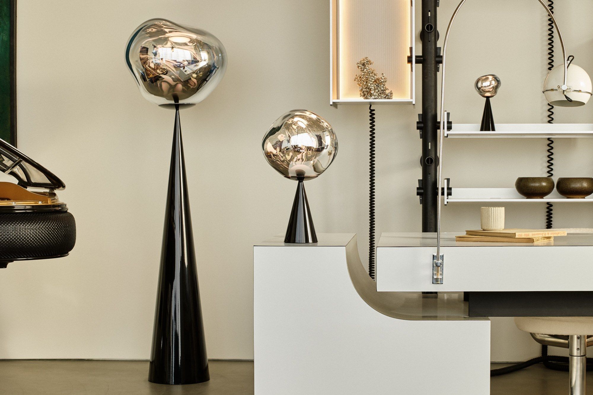 MELT CONE FAT Floor lamp By Tom Dixon | design Tom Dixon Designer