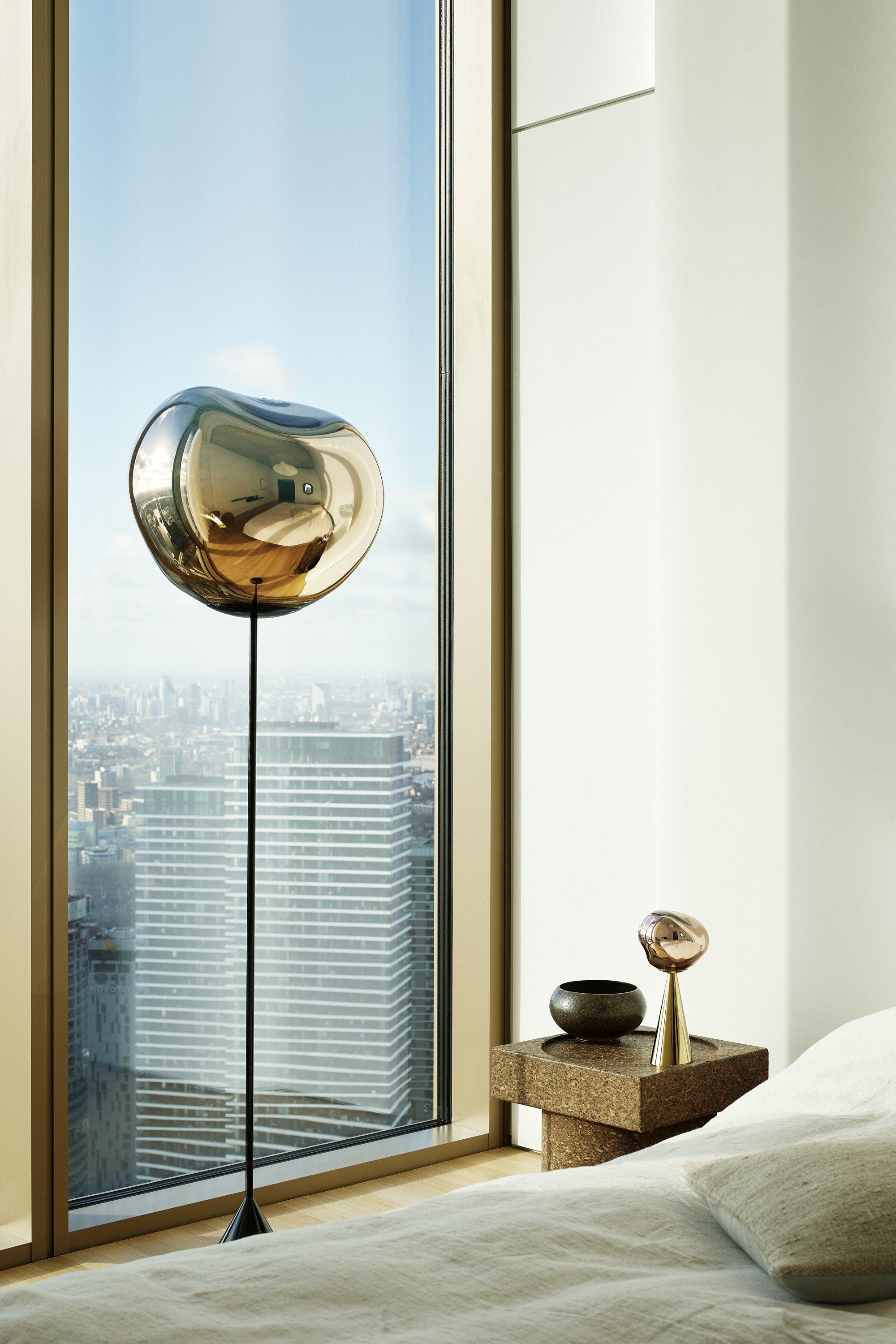 MELT CONE SLIM Floor lamp By Tom Dixon | design Tom Dixon designer