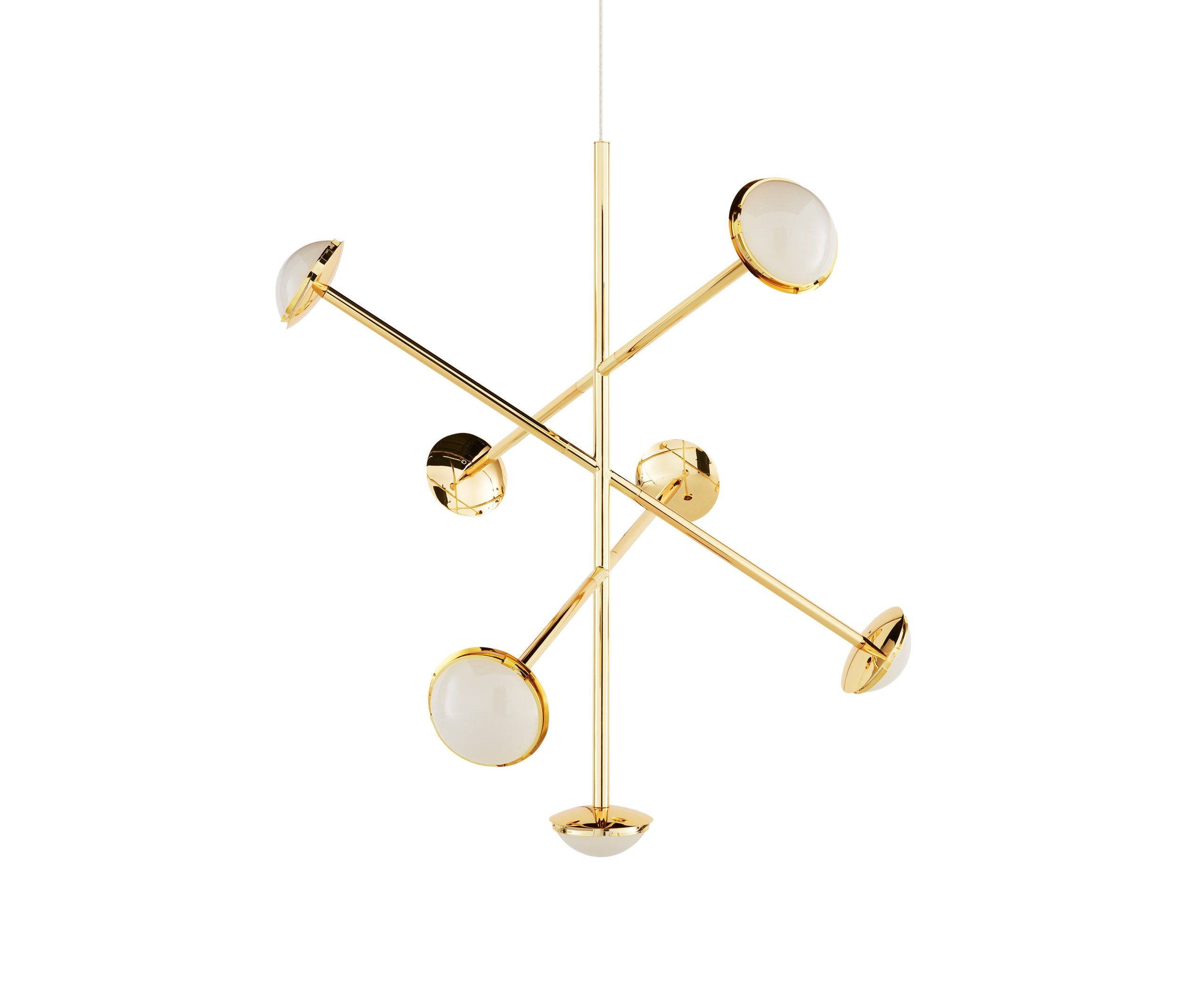 MELT LARGE LED polycarbonate chandelier By Tom Dixon | design FRONT ...