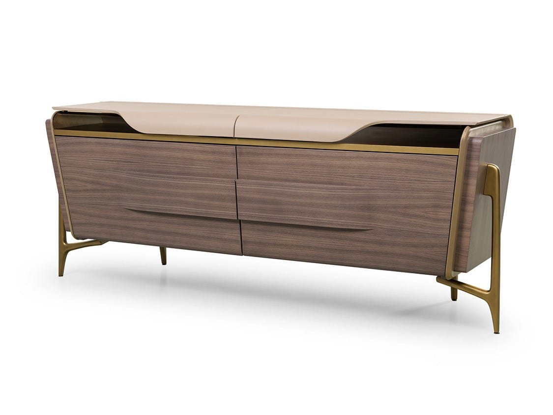 MELTING LIGHT Sideboard with doors By Turri