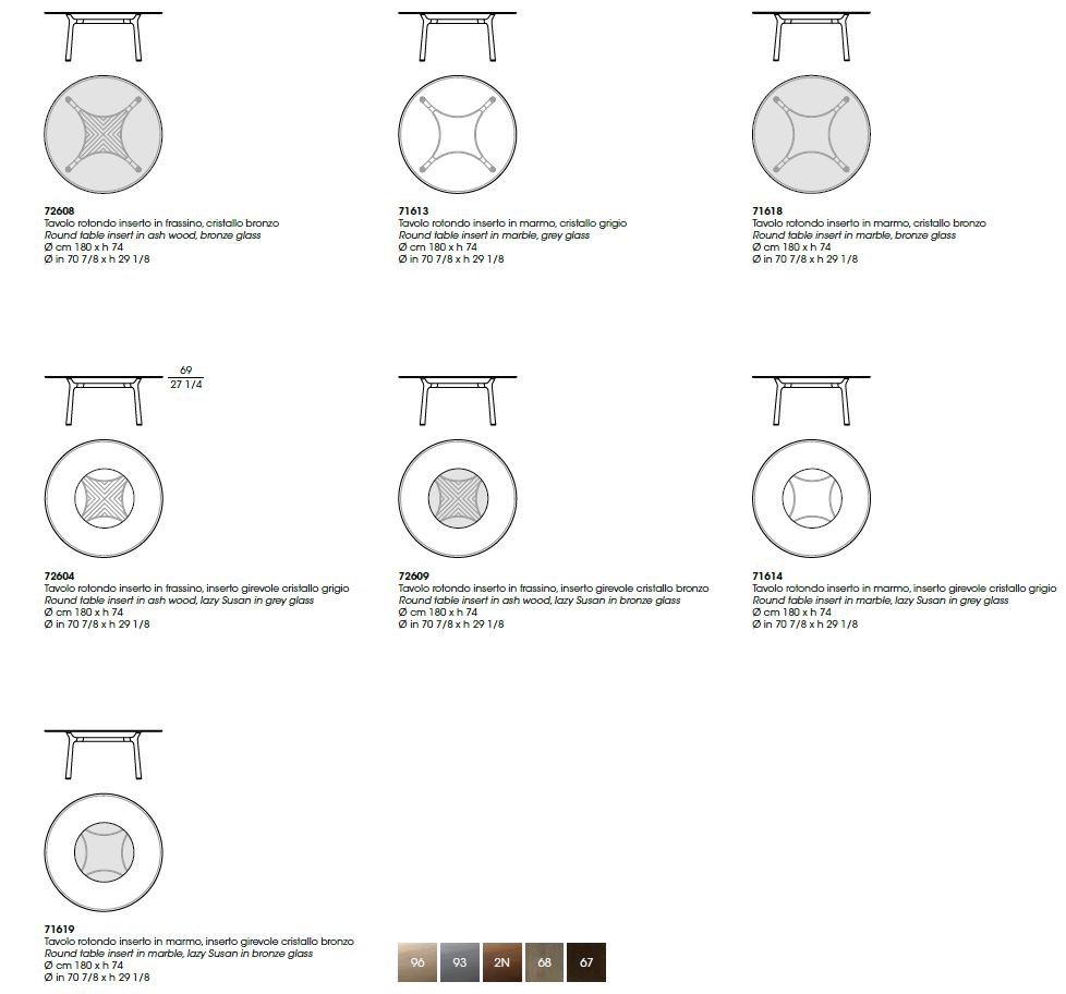 MEMOS | Wooden table By Giorgetti design Roberto Lazzeroni