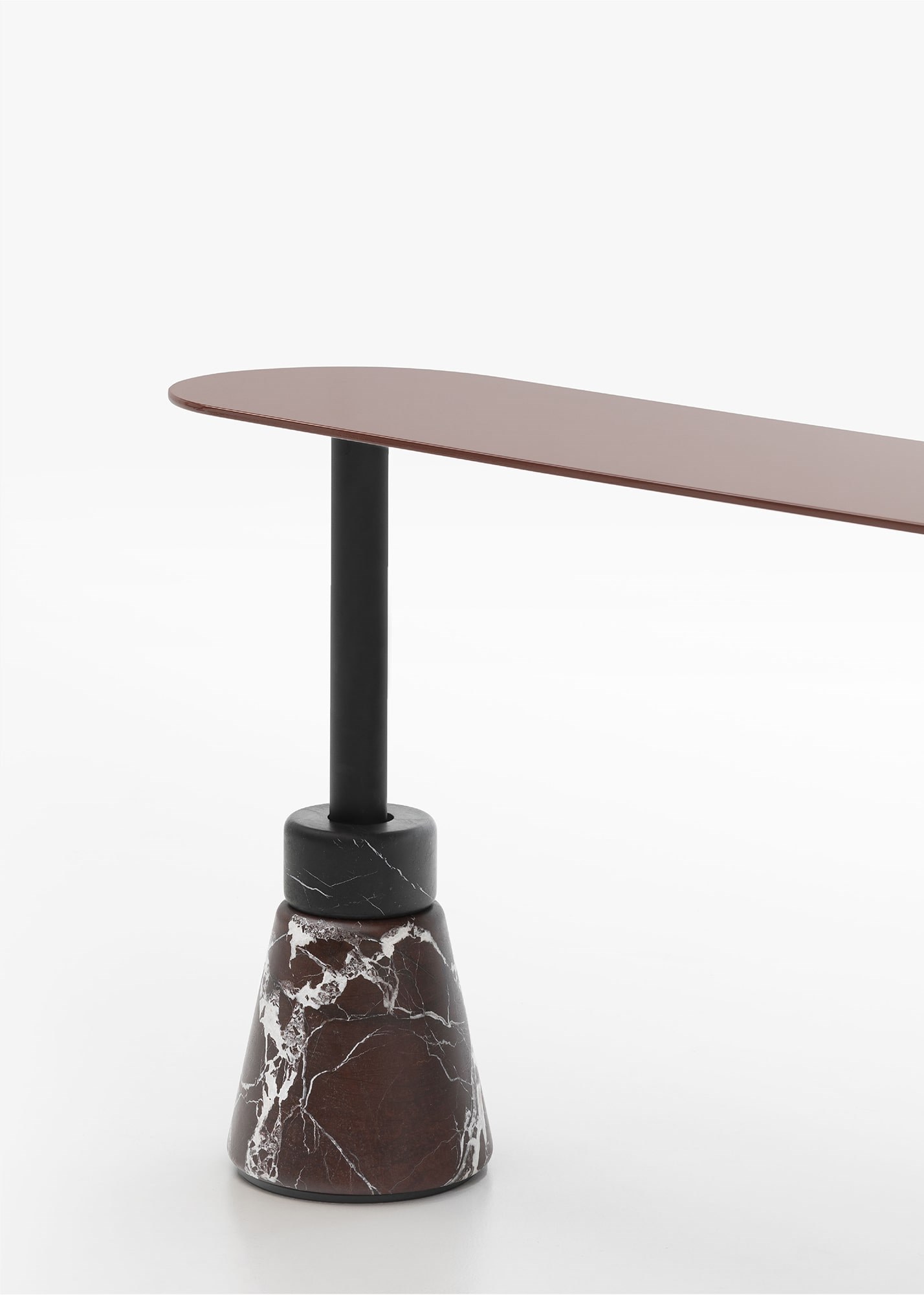 MENHIR Oval console table By ACERBIS | design Lodovico Acerbis, Giotto ...