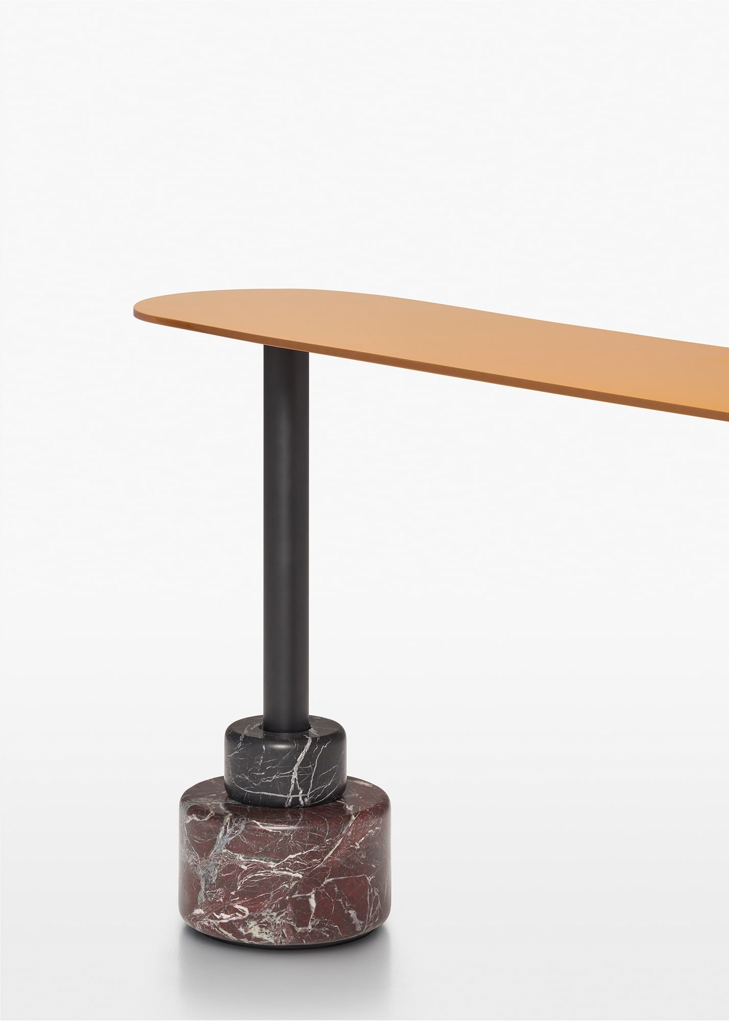 MENHIR Oval console table By ACERBIS | design Lodovico Acerbis, Giotto ...