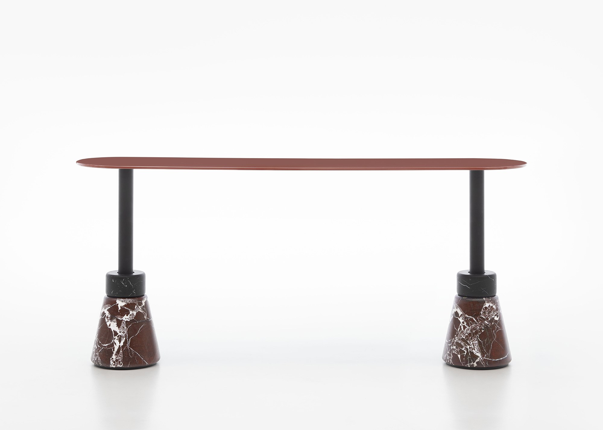 MENHIR Oval console table By ACERBIS | design Lodovico Acerbis, Giotto ...