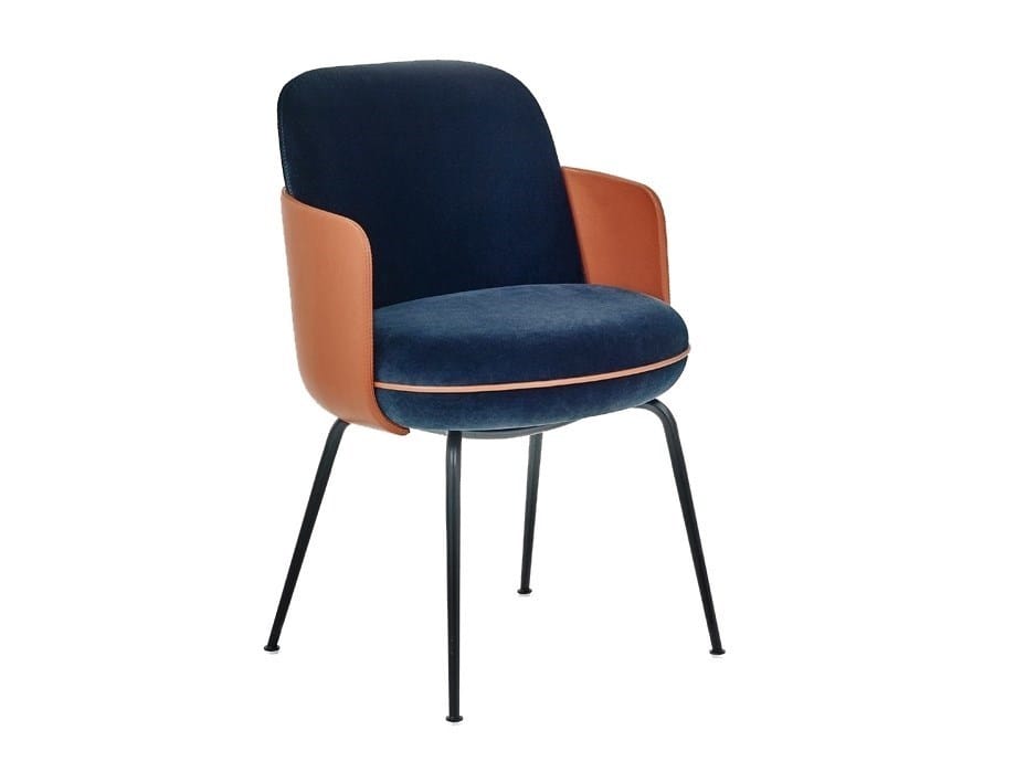 MERWYN | Chair with armrests Merwyn Collection By Wittmann design ...
