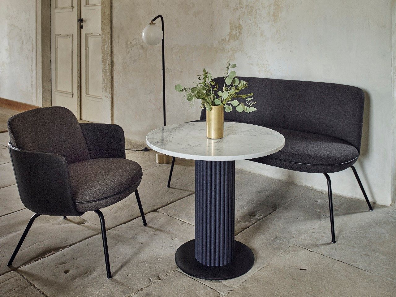 MERWYN LOUNGE | Easy chair By Wittmann design Sebastian Herkner