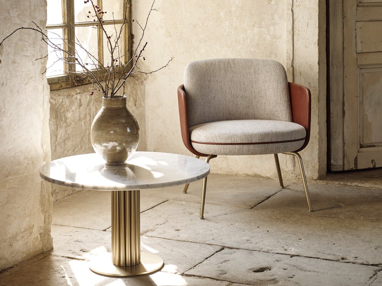 MERWYN LOUNGE | Easy chair By Wittmann design Sebastian Herkner