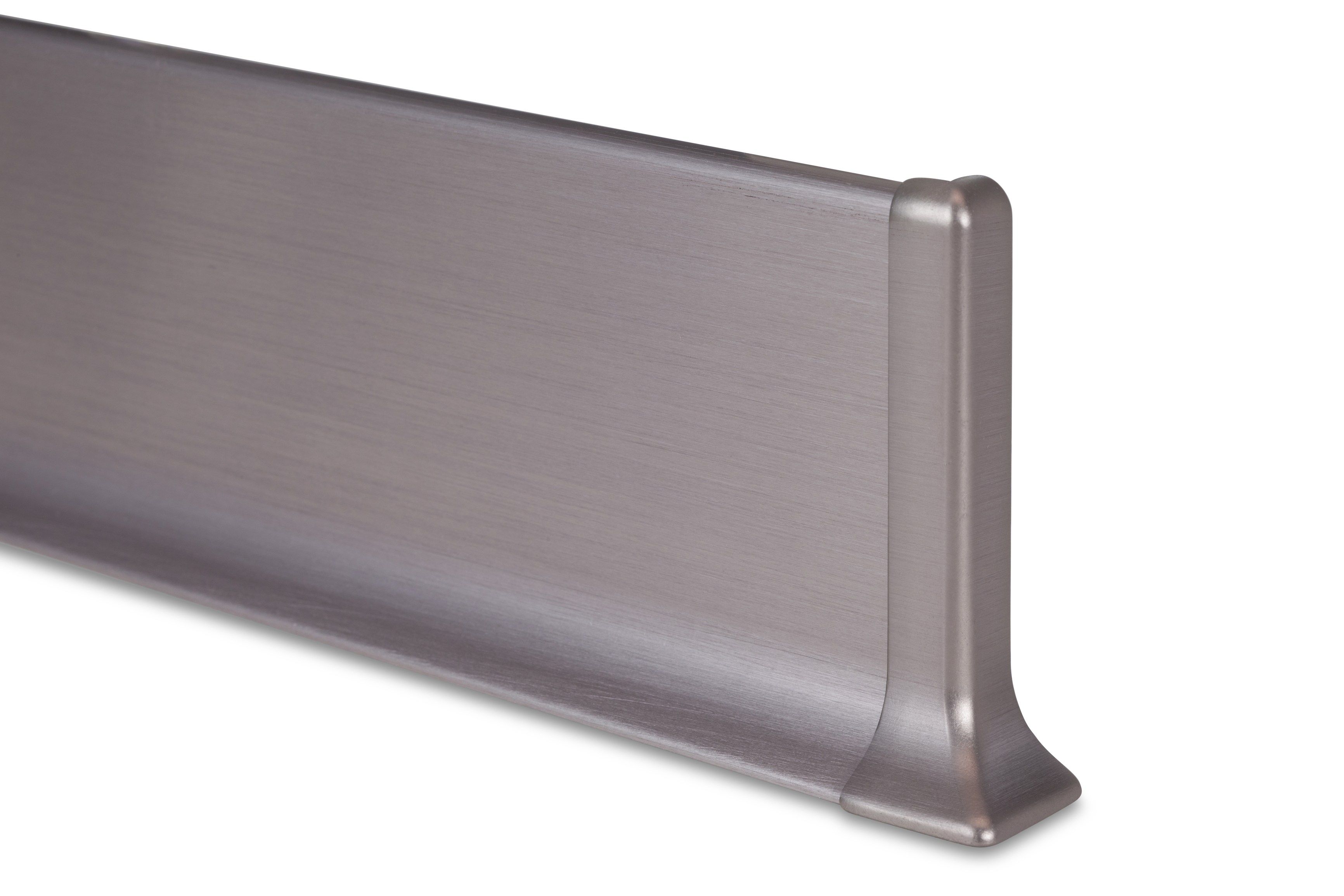 METAL LINE 90 Aluminium skirting board By PROFILPAS