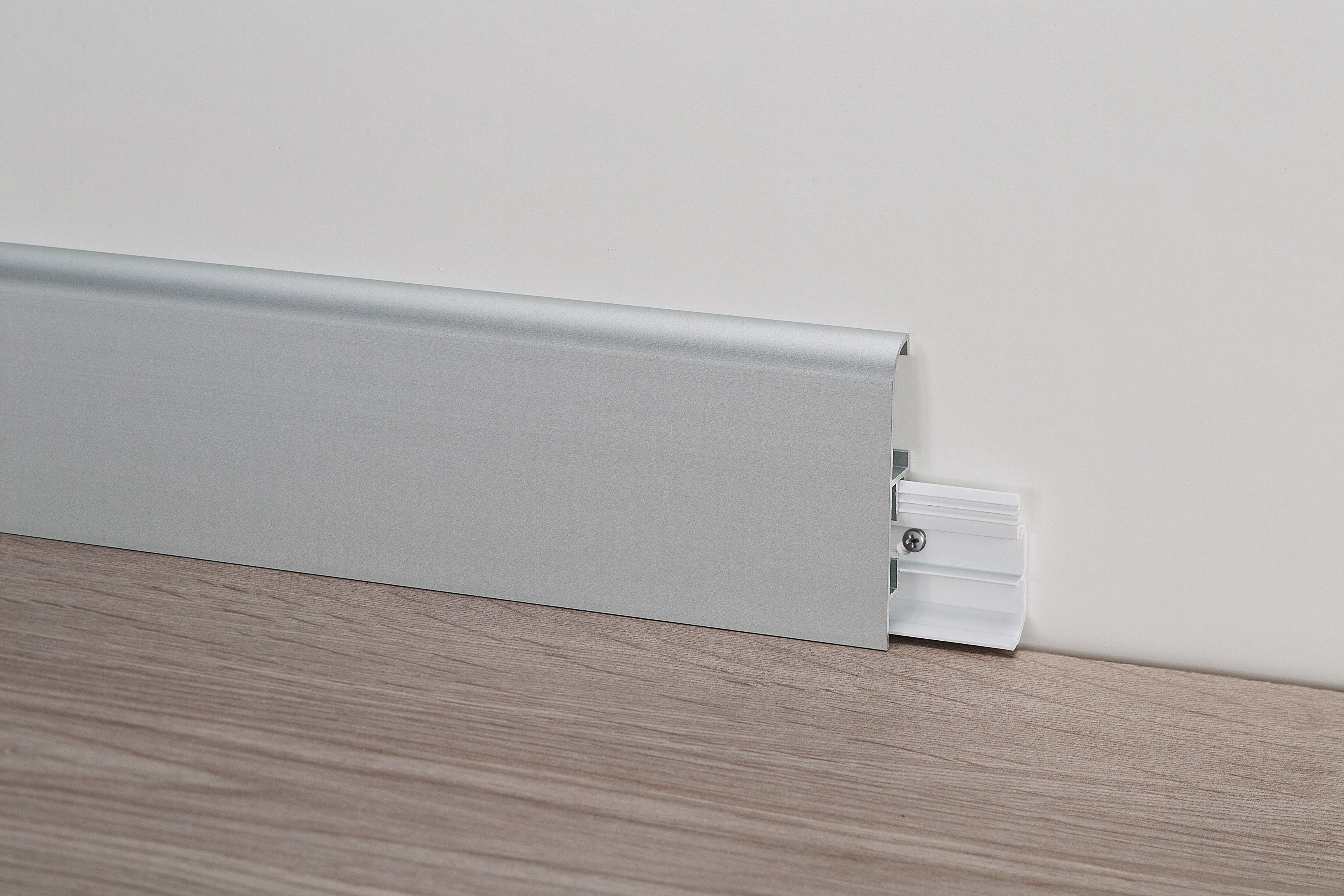 Aluminium Skirting board METAL LINE 92 E 93 By PROFILPAS