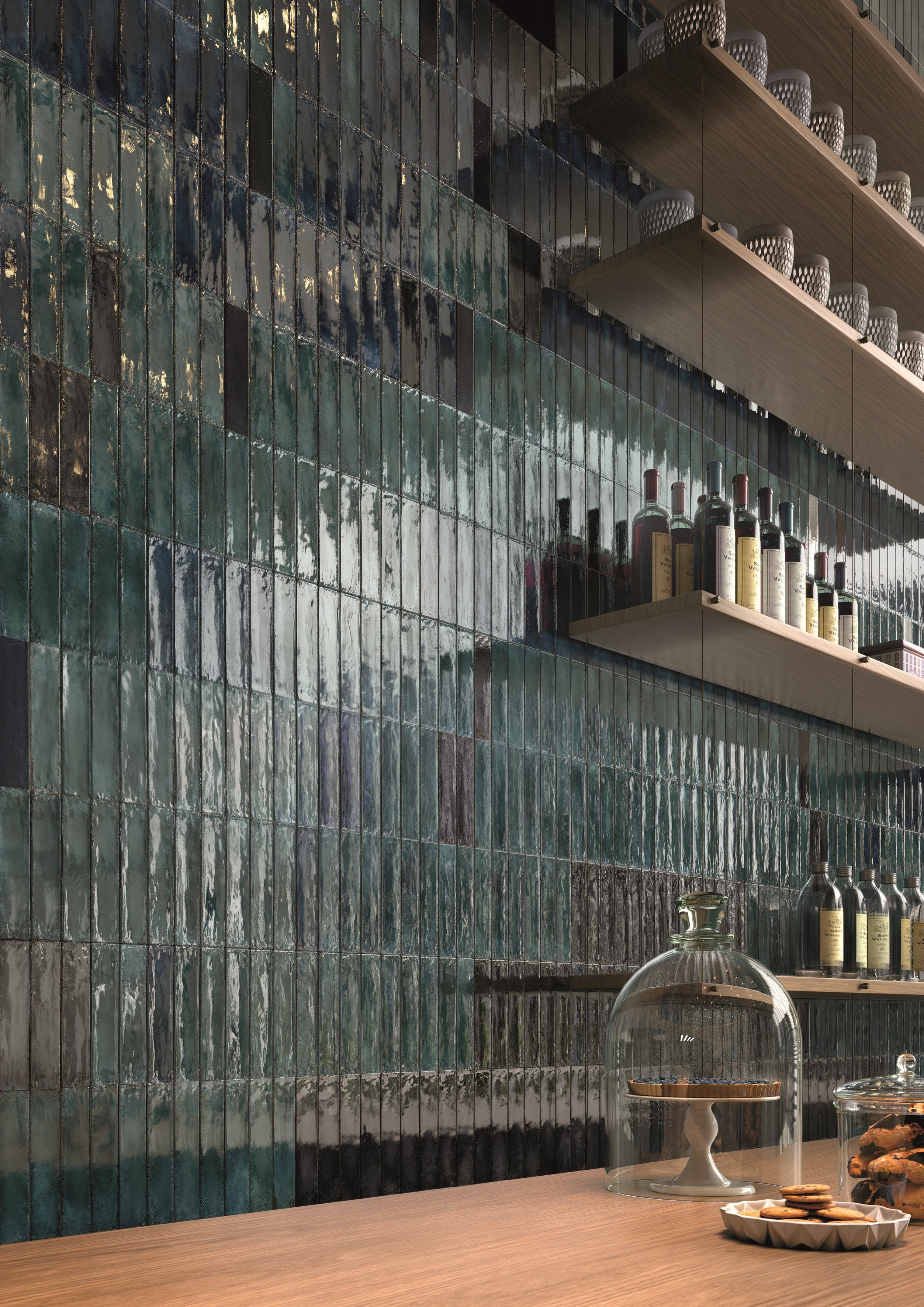 Porcelain stoneware wall/floor tiles with metal effect METALLICA ...