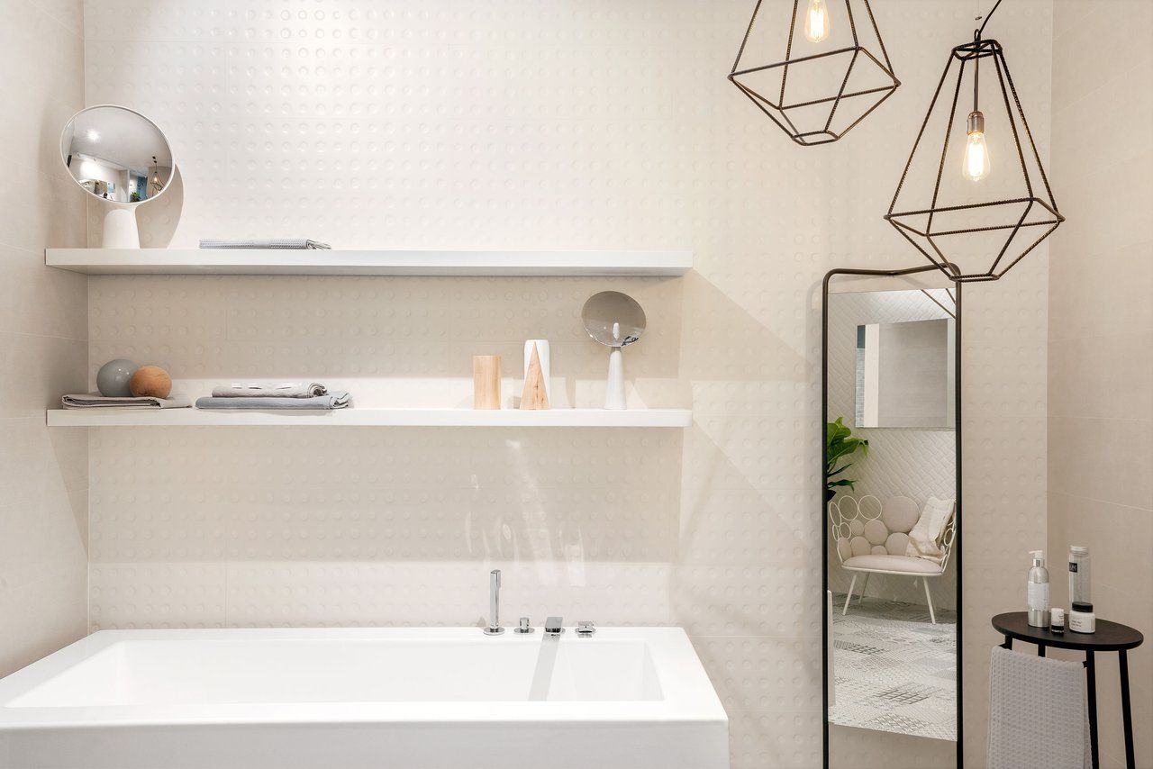 White-paste 3D Wall Cladding METROPAPER 3D-03 Metrochic Collection By ...