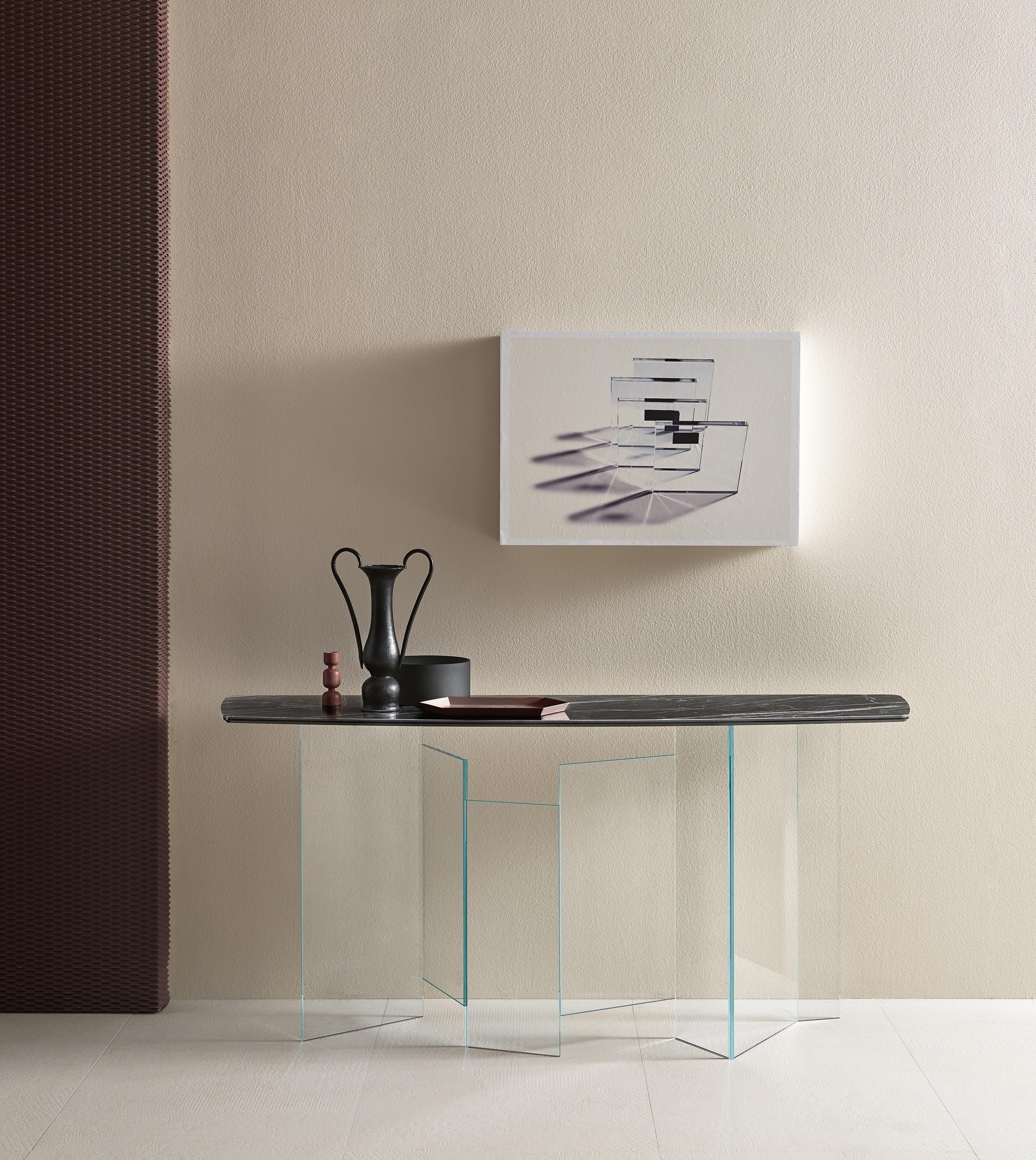 METROPOLIS Rectangular console table By Tonelli Design | design Giuseppe Maurizio Scutellà