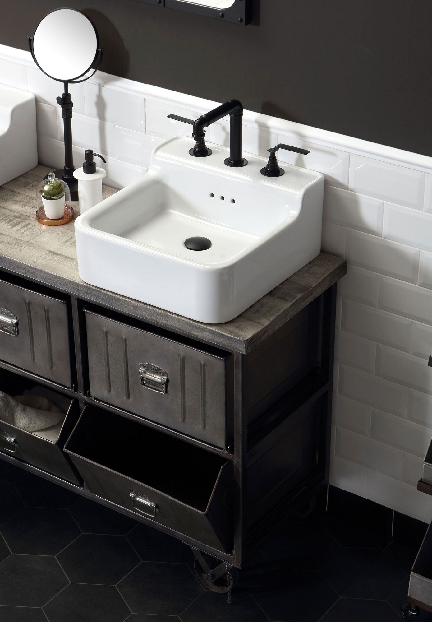 INDUSTRIALIS | Countertop washbasin Industrialis Collection By BLEU ...