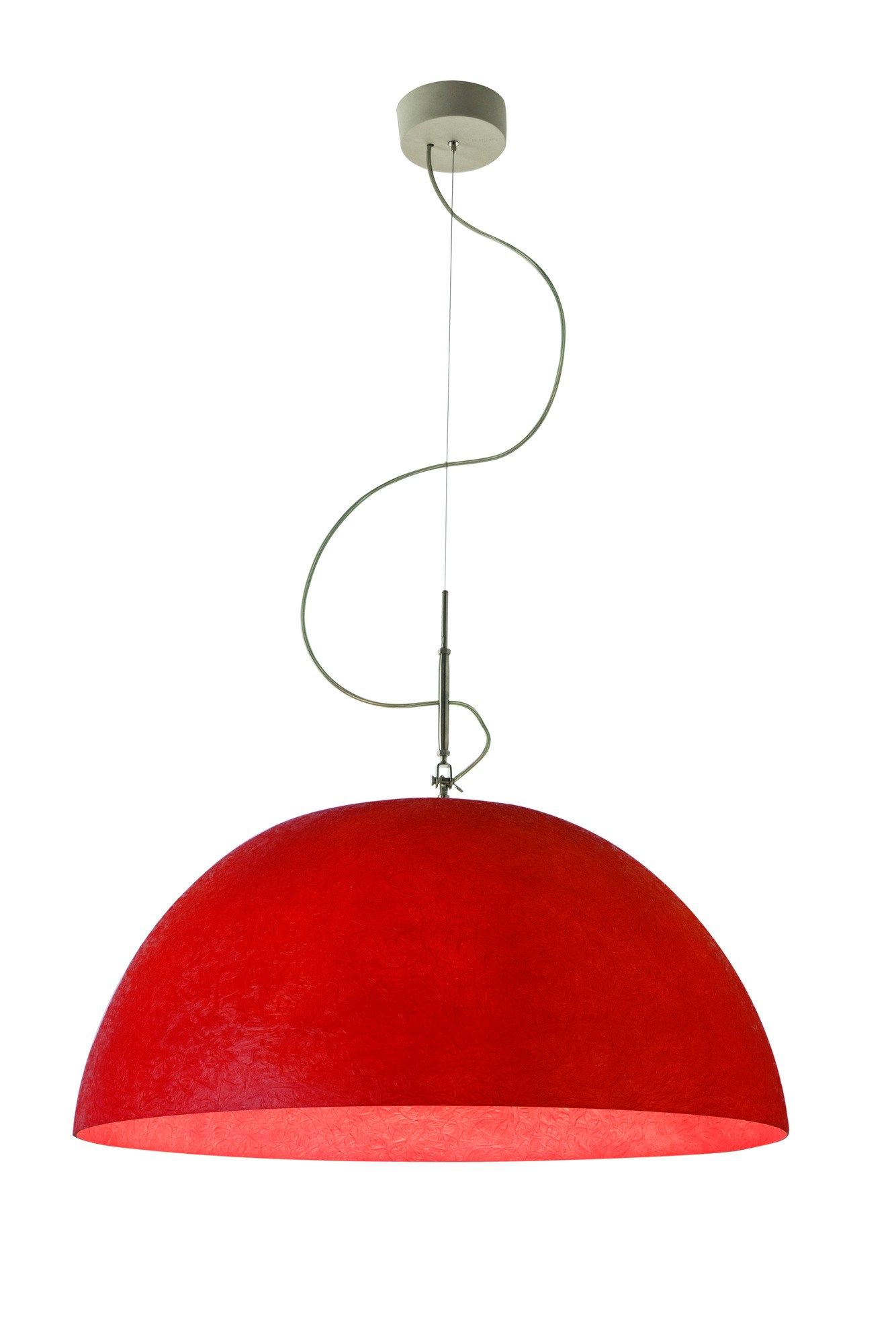 MEZZA LUNA NEBULITE Pendant lamp By In-es.artdesign