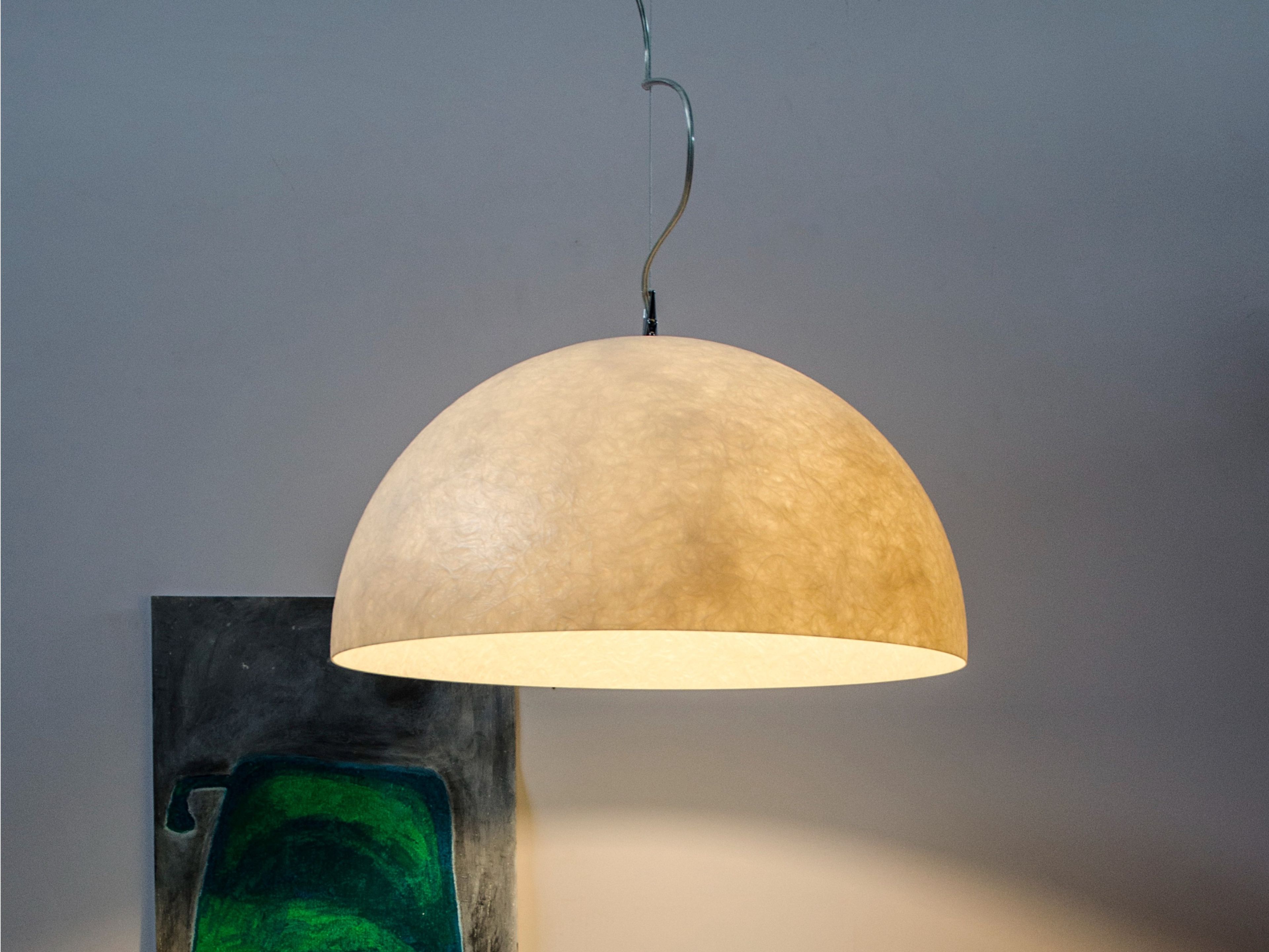 MEZZA LUNA MINI NEBULITE Pendant lamp By In-es.artdesign