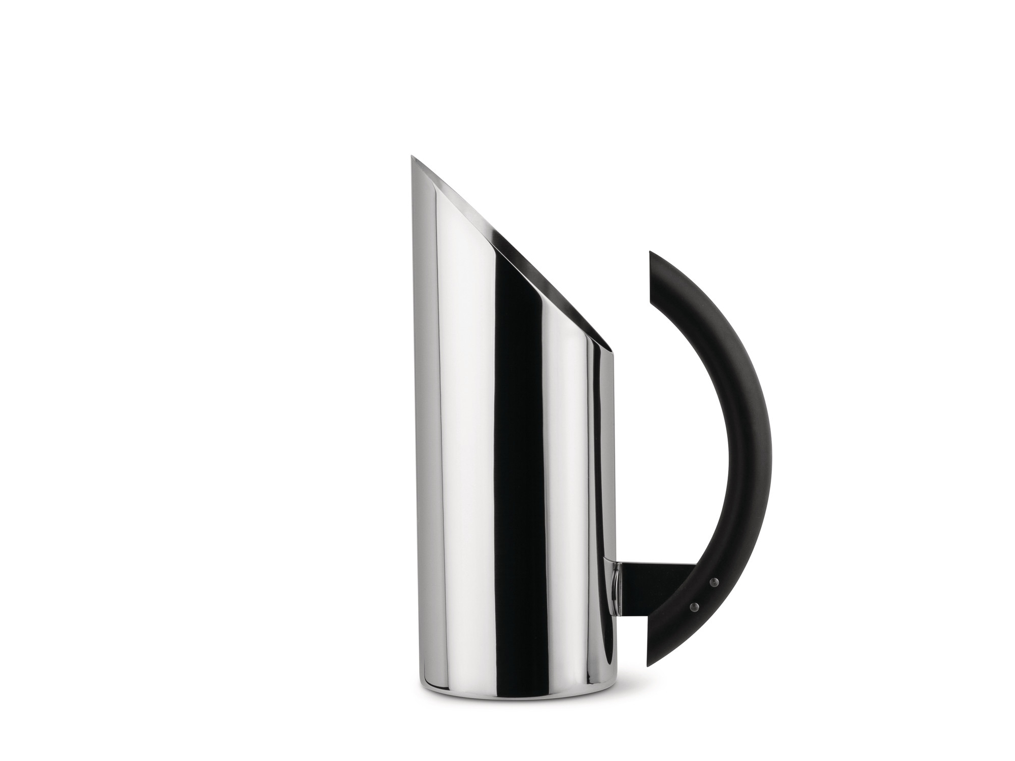 Stainless steel jug MIA Mia e Tua Collection By Alessi design Mario Botta
