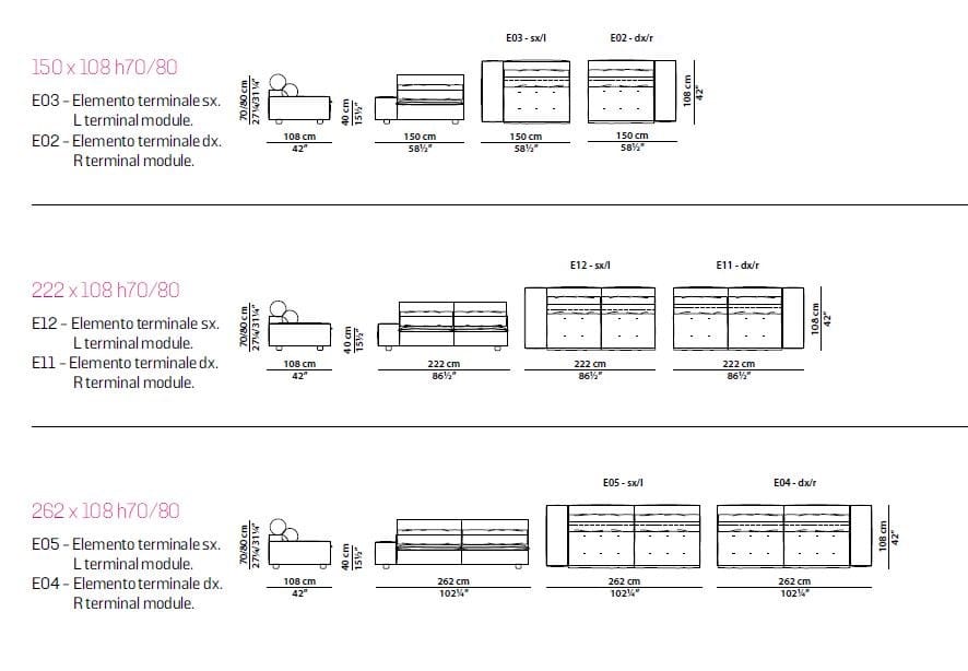 MIAMI SOFT 沙发 By BAXTER 设计师Paola Navone