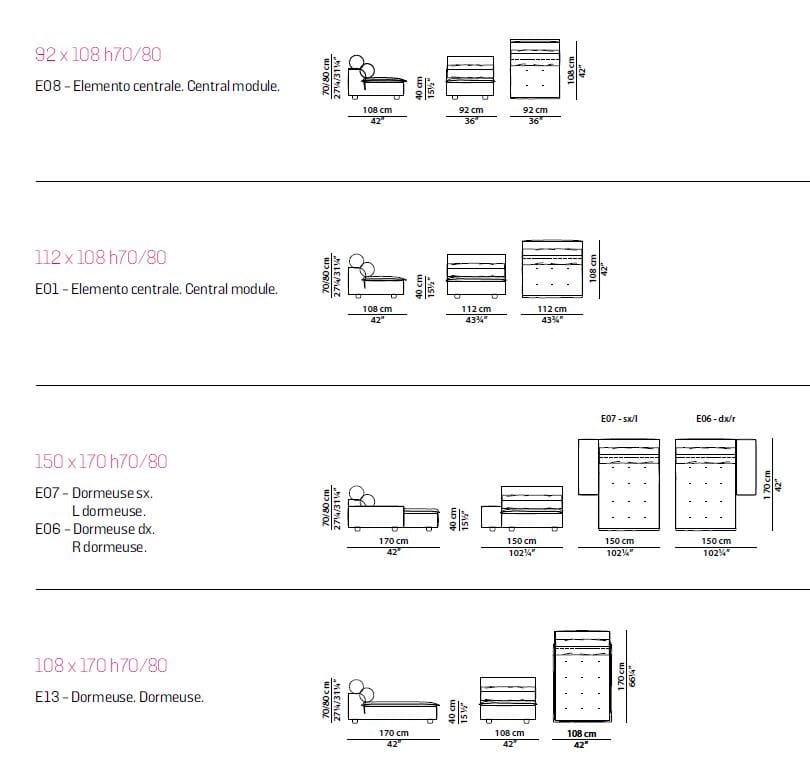 MIAMI SOFT 沙发 By BAXTER 设计师Paola Navone