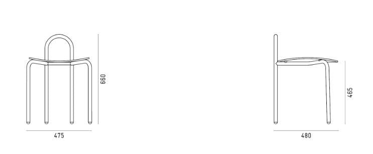 MICHELLE | Upholstered stool Michelle Collection By SP01 design Tim Rundle