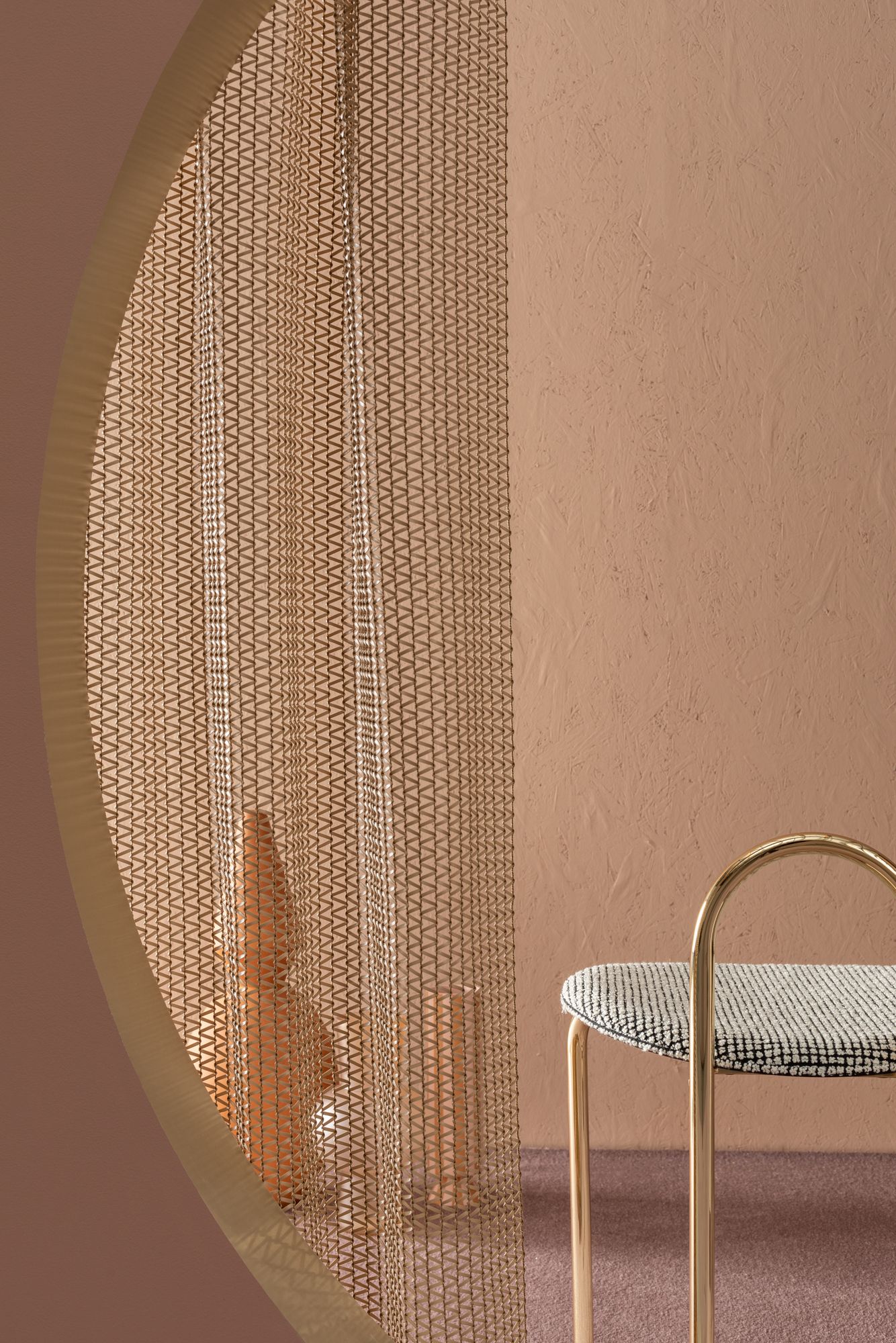 MICHELLE | Upholstered stool Michelle Collection By SP01 design Tim Rundle