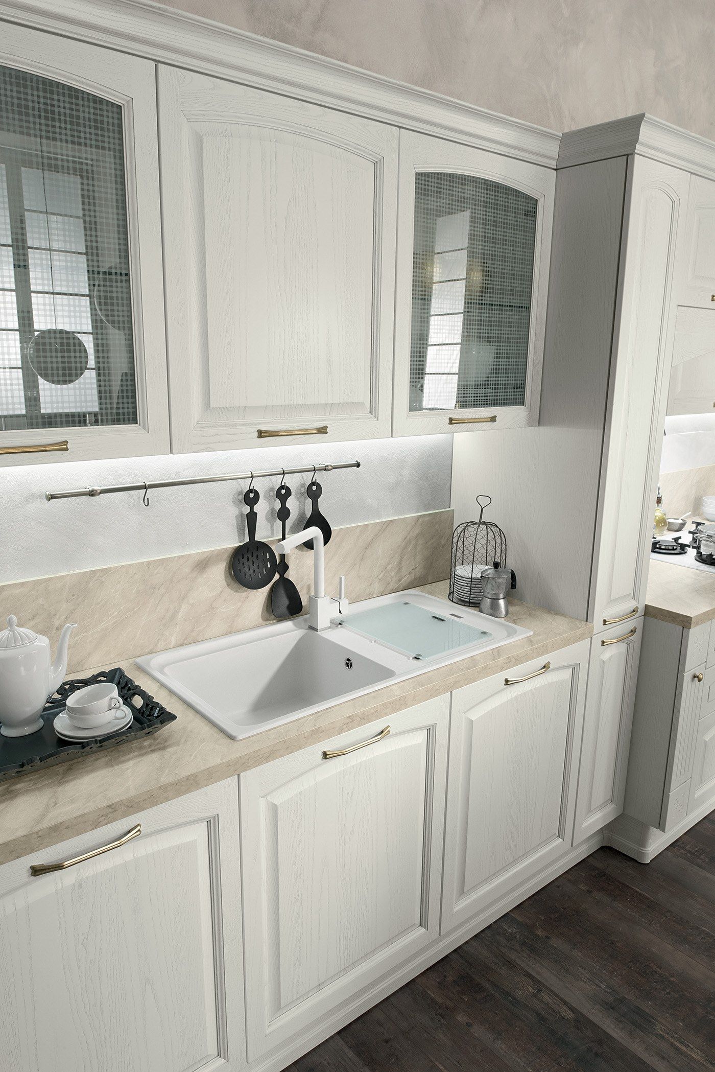 Cucina su misura in legno MIDA By Colombini Casa