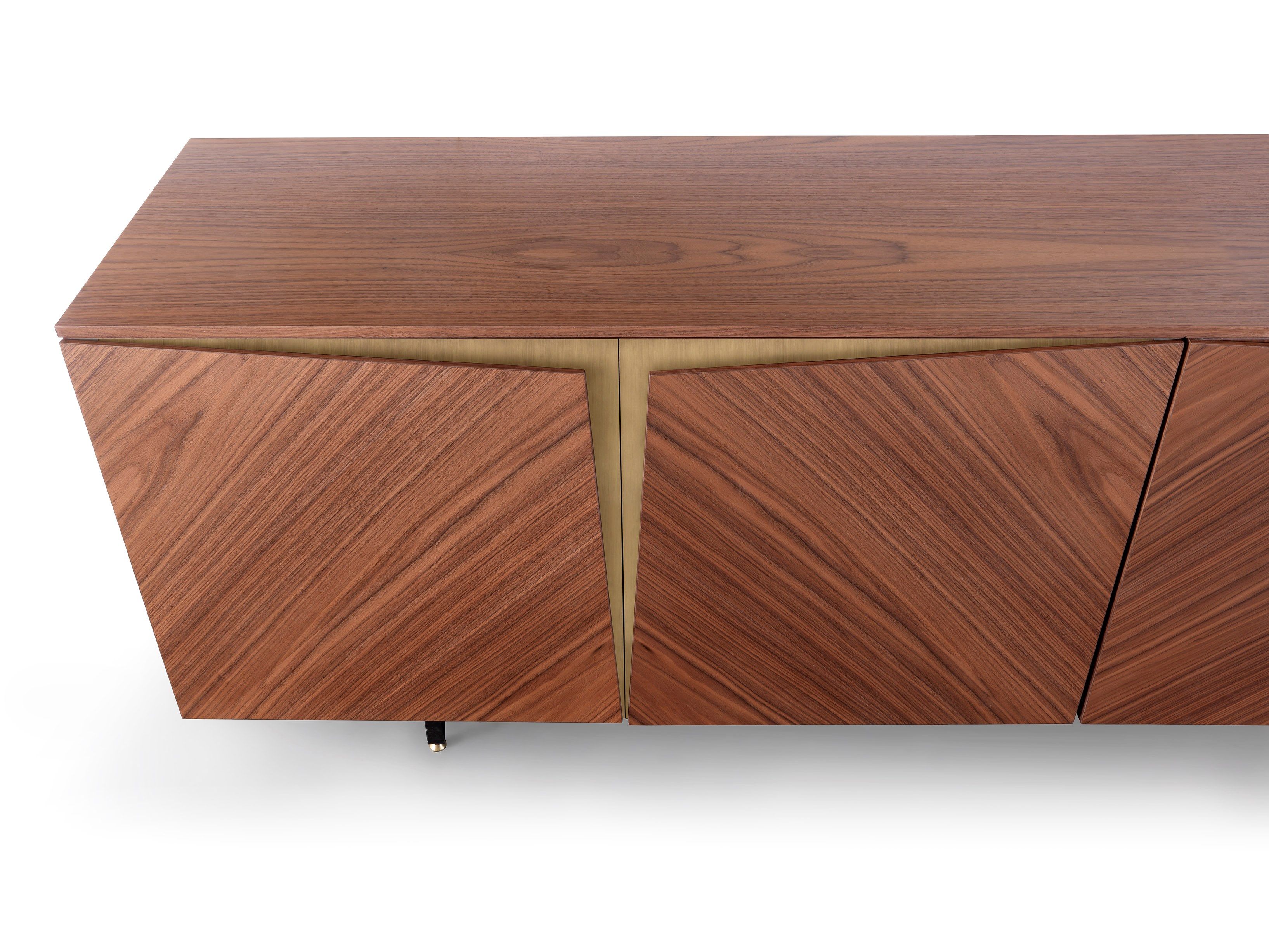 MILANO Wooden sideboard By Pacini & Cappellini | design Norberto Delfinetti