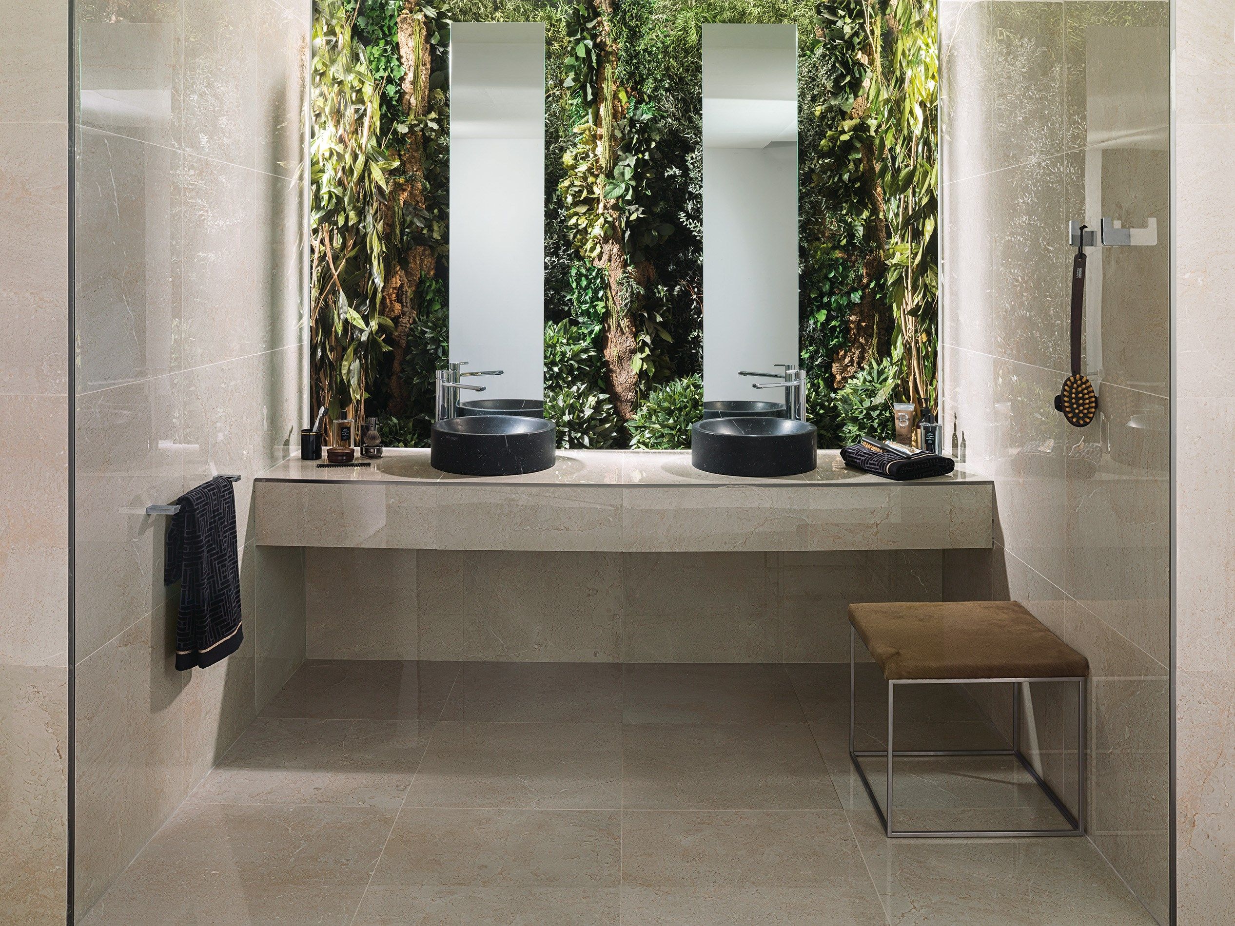 Porcelain stoneware wall/floor tiles with marble effect MILANO TOPO ...