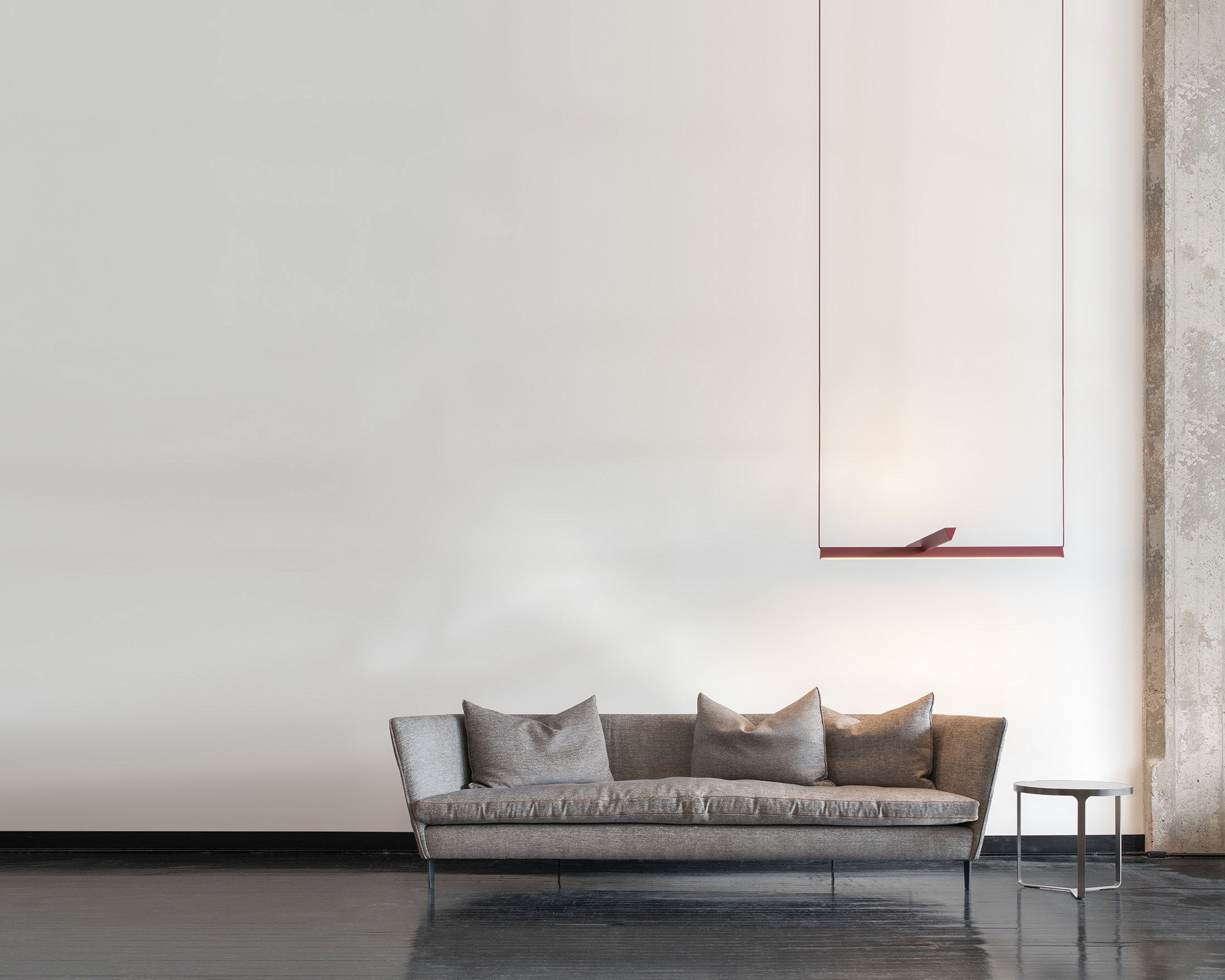 LED direct-indirect light pendant lamp MILE 01 By Lambert & Fils design ...