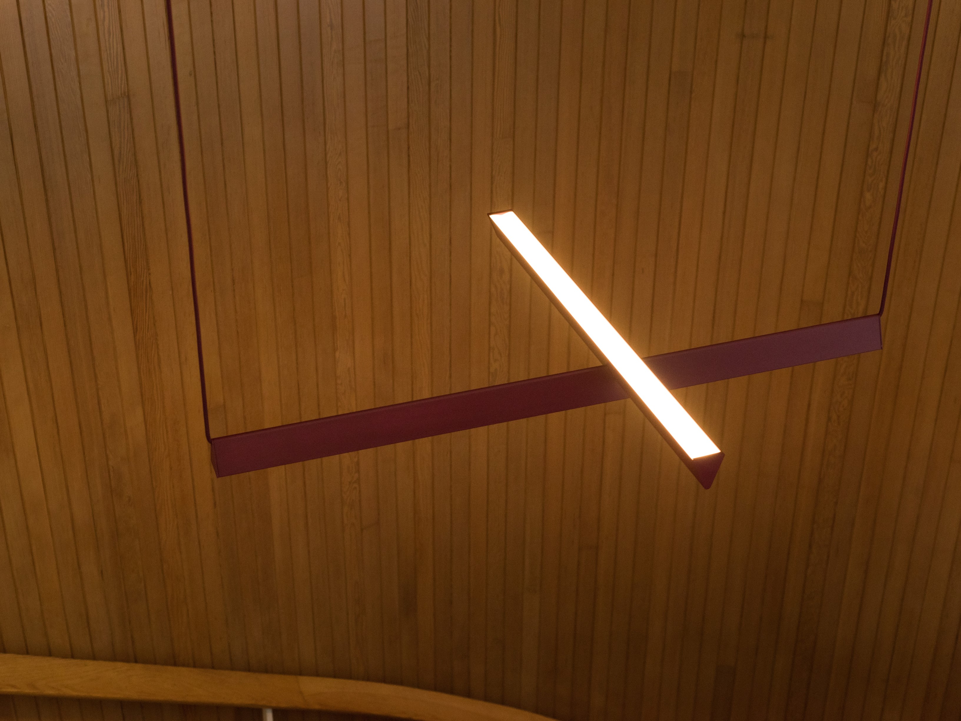 LED direct-indirect light pendant lamp MILE 01 By Lambert & Fils design ...