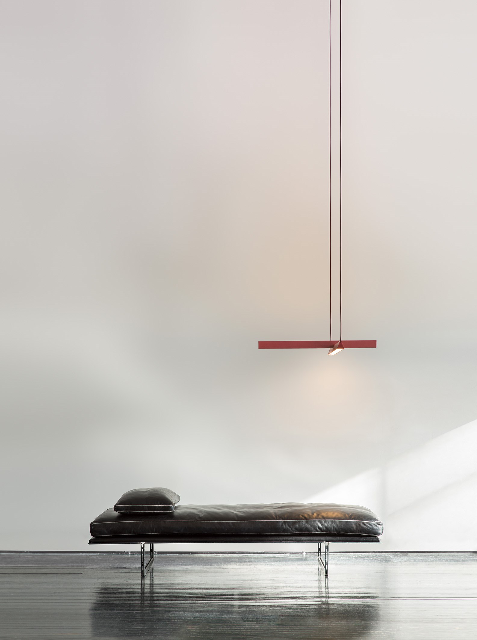 LED direct-indirect light pendant lamp MILE 01 By Lambert & Fils design ...