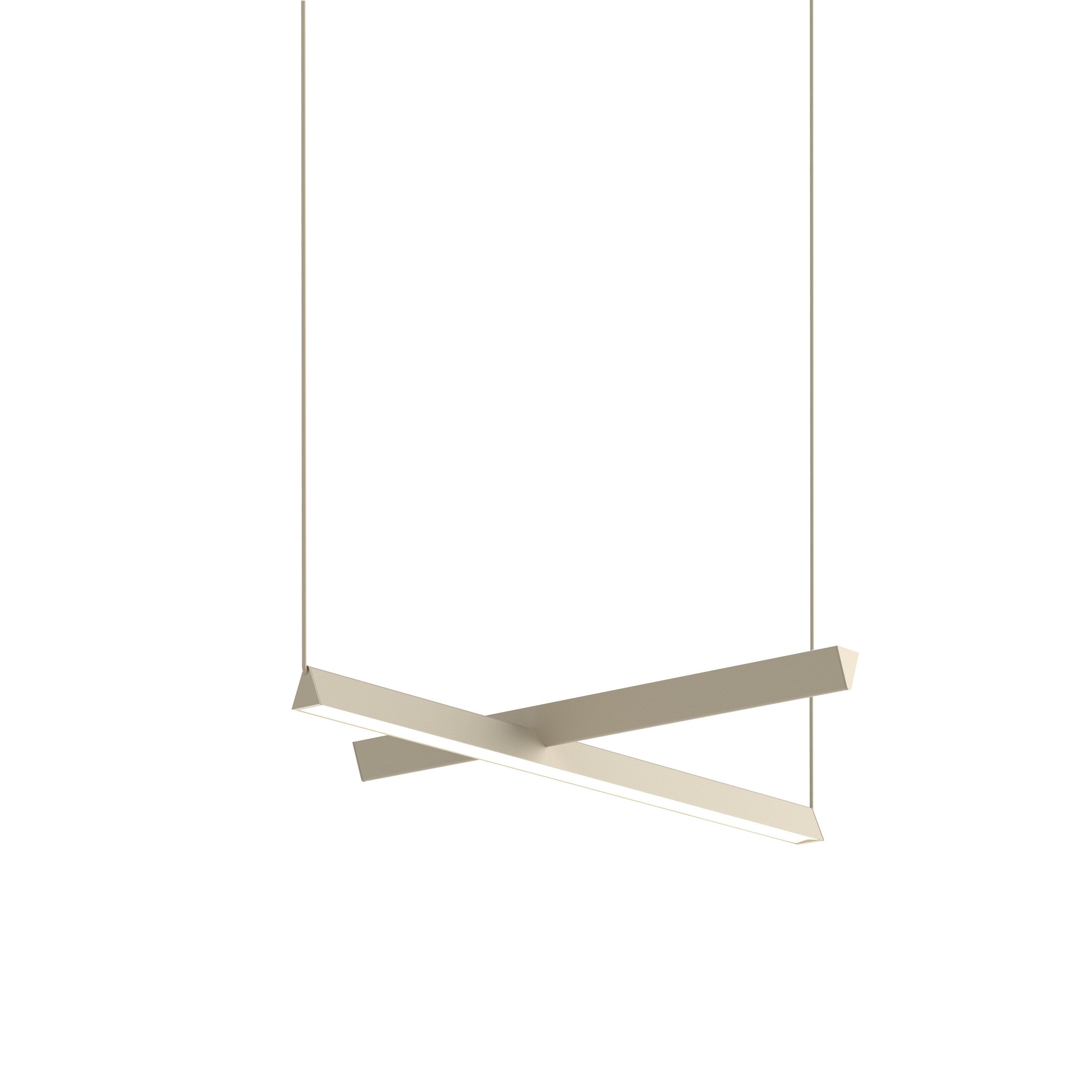 LED direct-indirect light pendant lamp MILE 01 By Lambert & Fils design ...