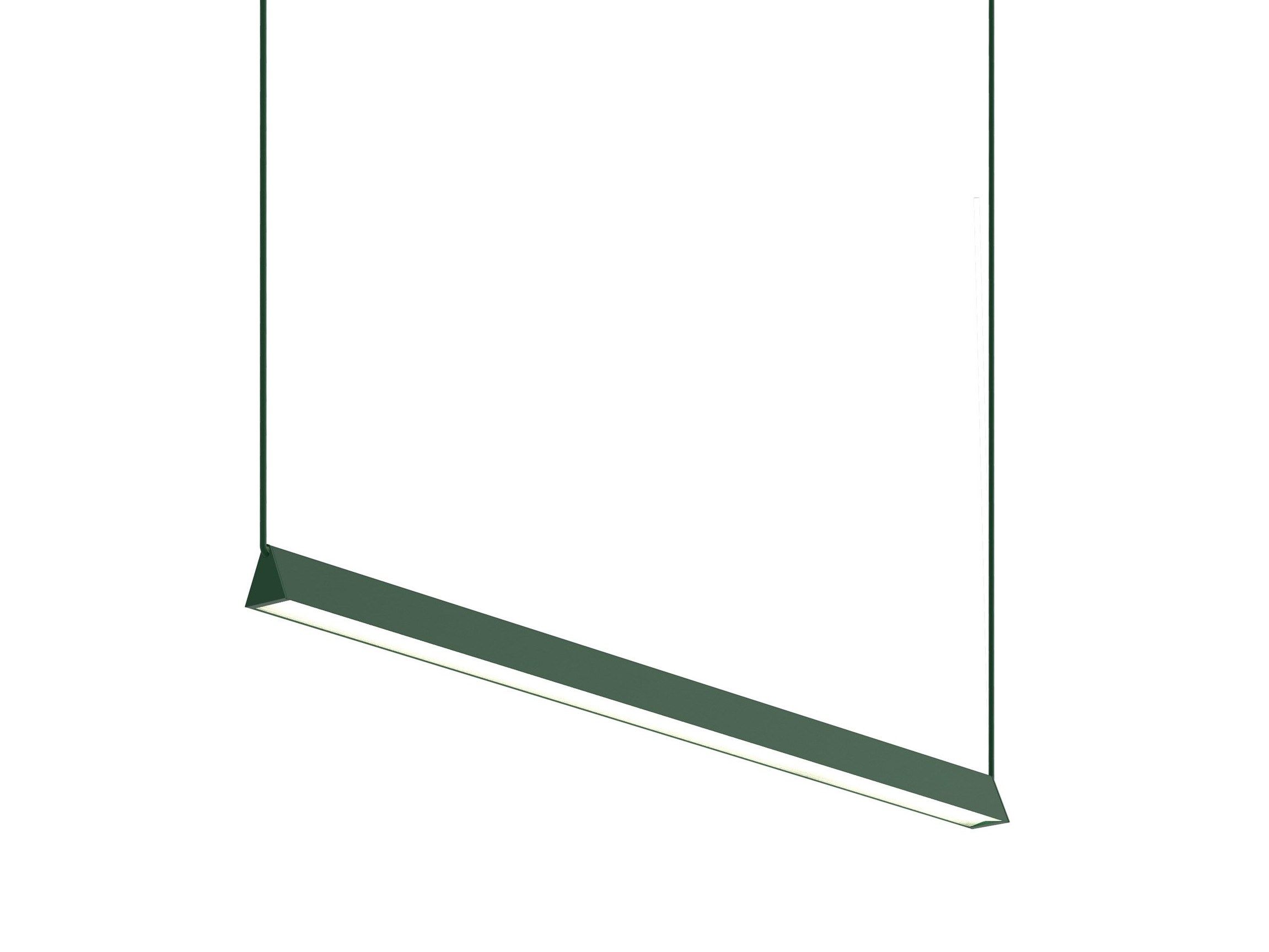 LED direct-indirect light pendant lamp MILE 04 Mile Collection By ...