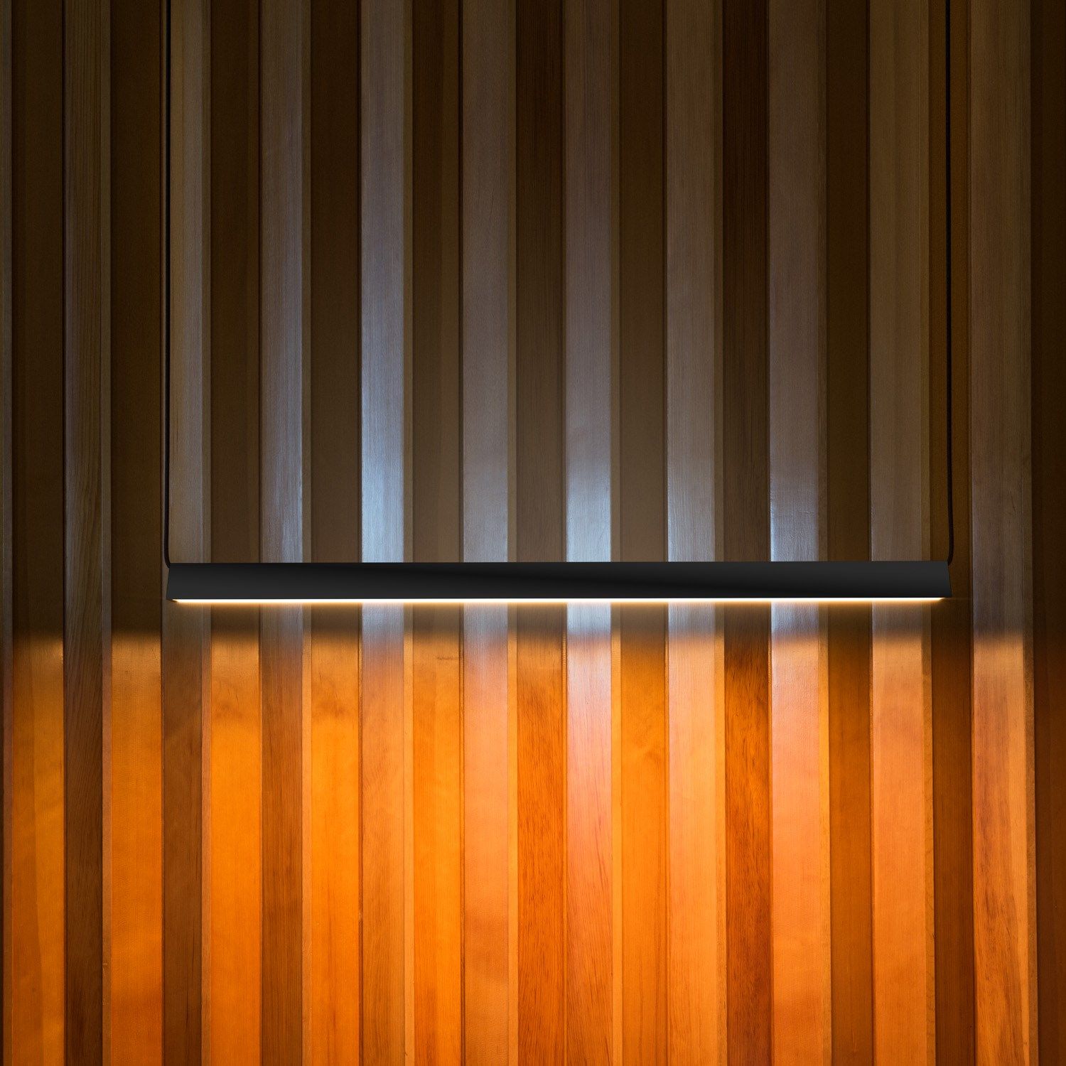 LED direct-indirect light pendant lamp MILE 04 Mile Collection By ...