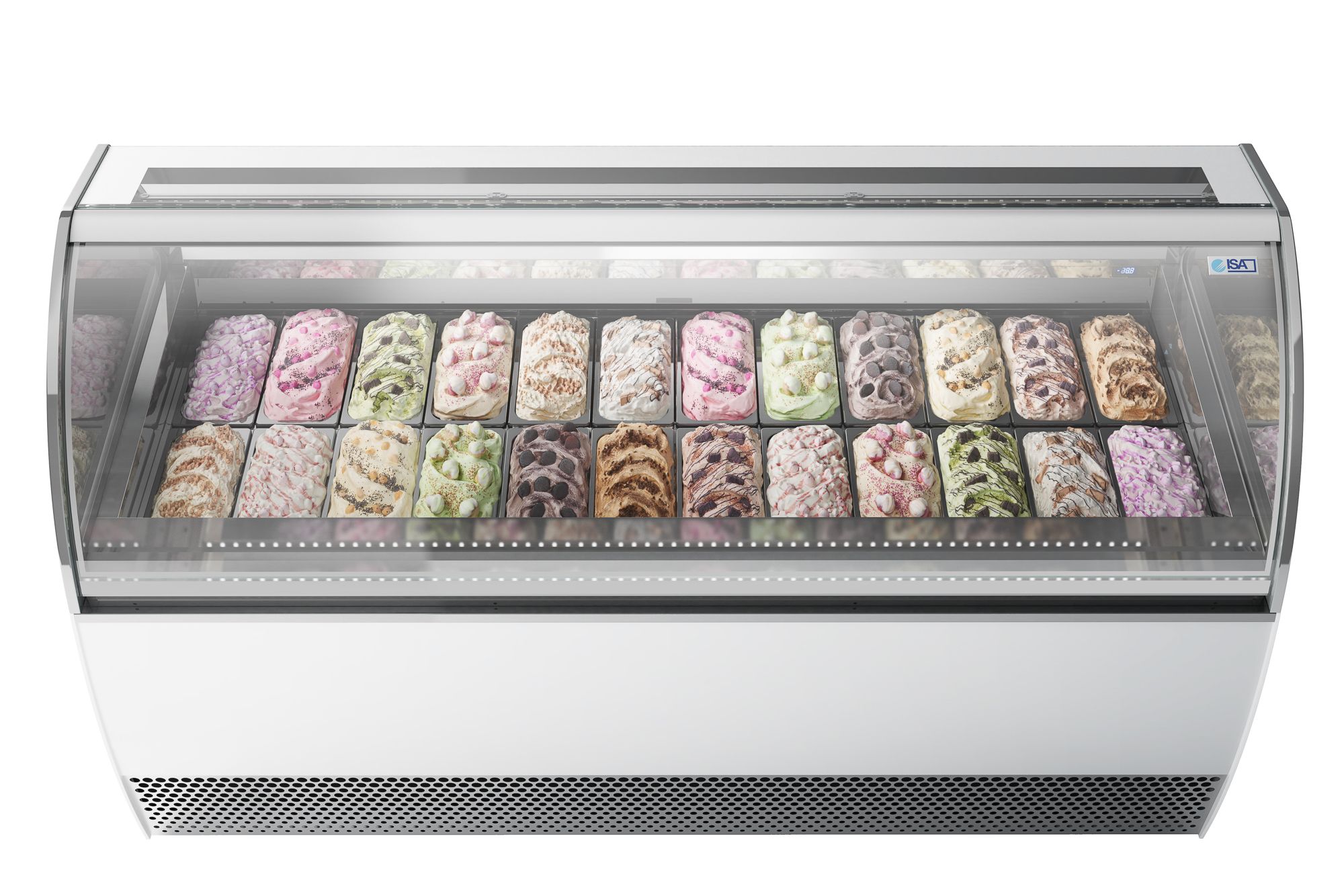 MILLENIUM LX | Ice cream Refrigerated display cabinet Counter ice cream ...