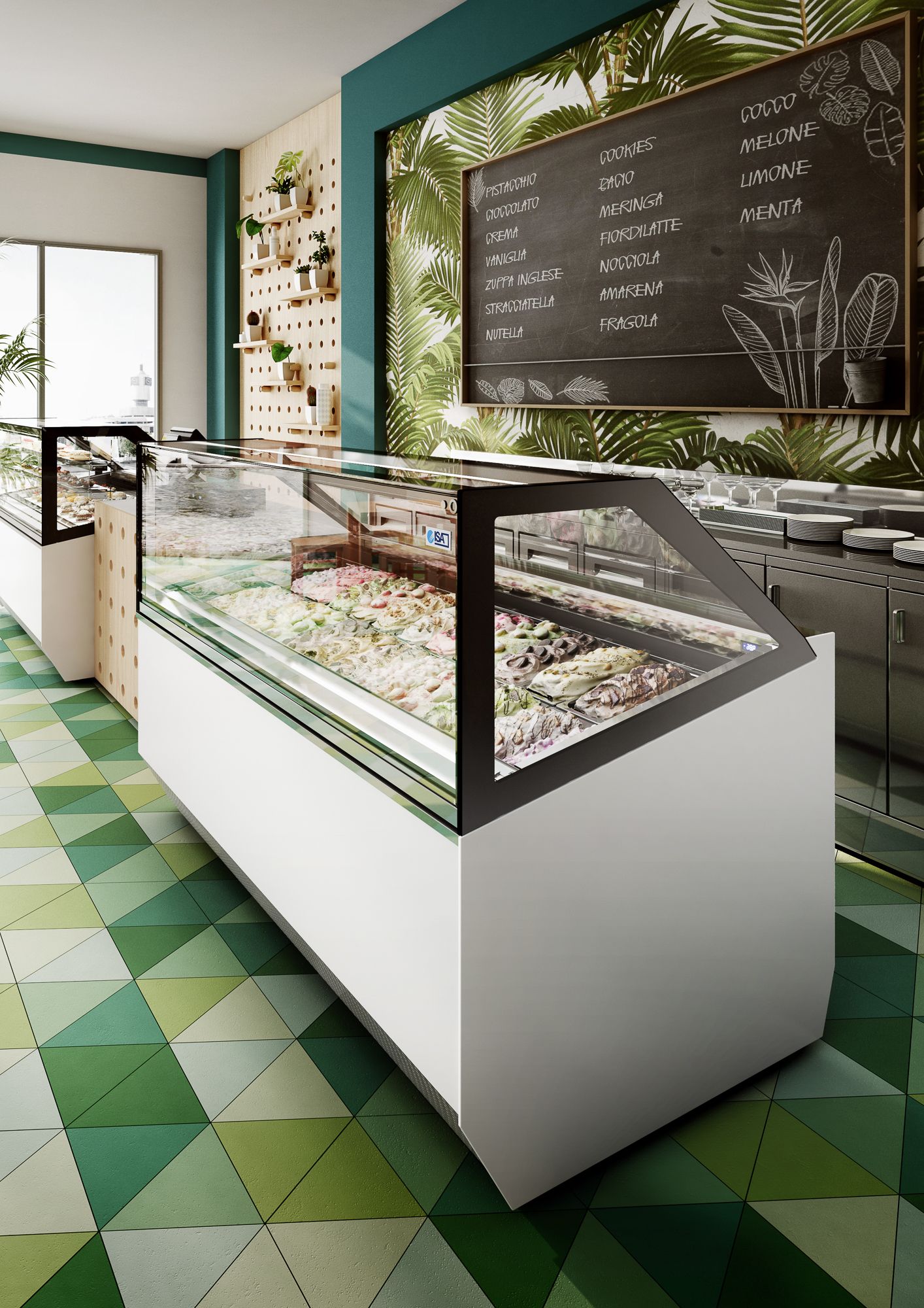 MILLENIUM ST | Ice cream Refrigerated display cabinet Counter ice cream ...