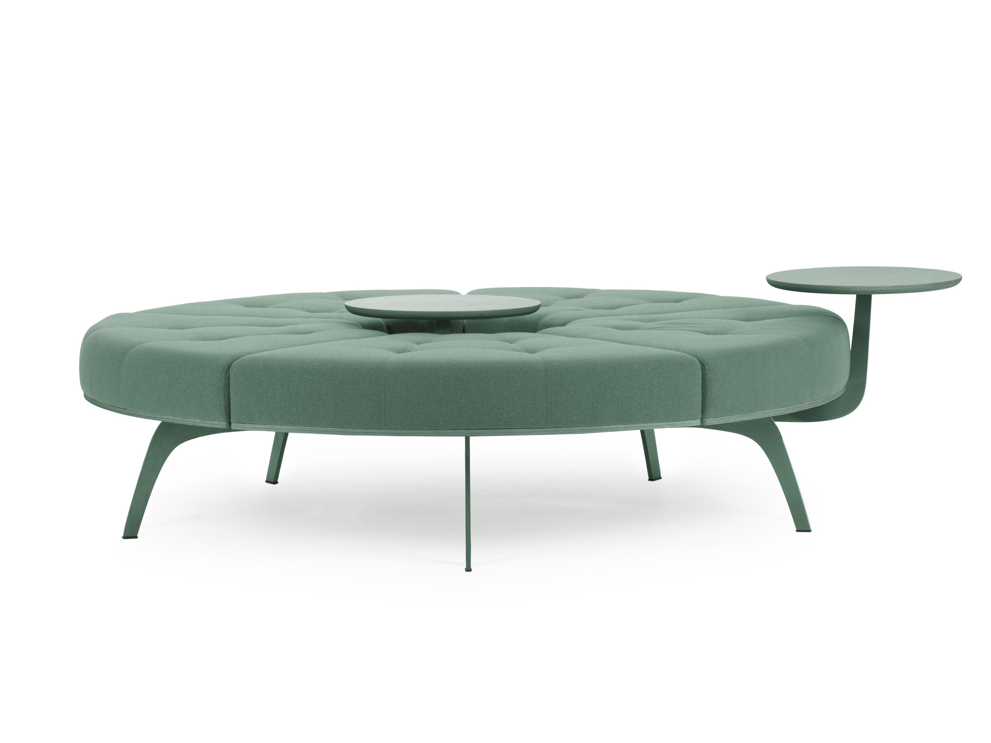 MILLEPIEDI Round fabric bench By True Design | design Parisotto ...