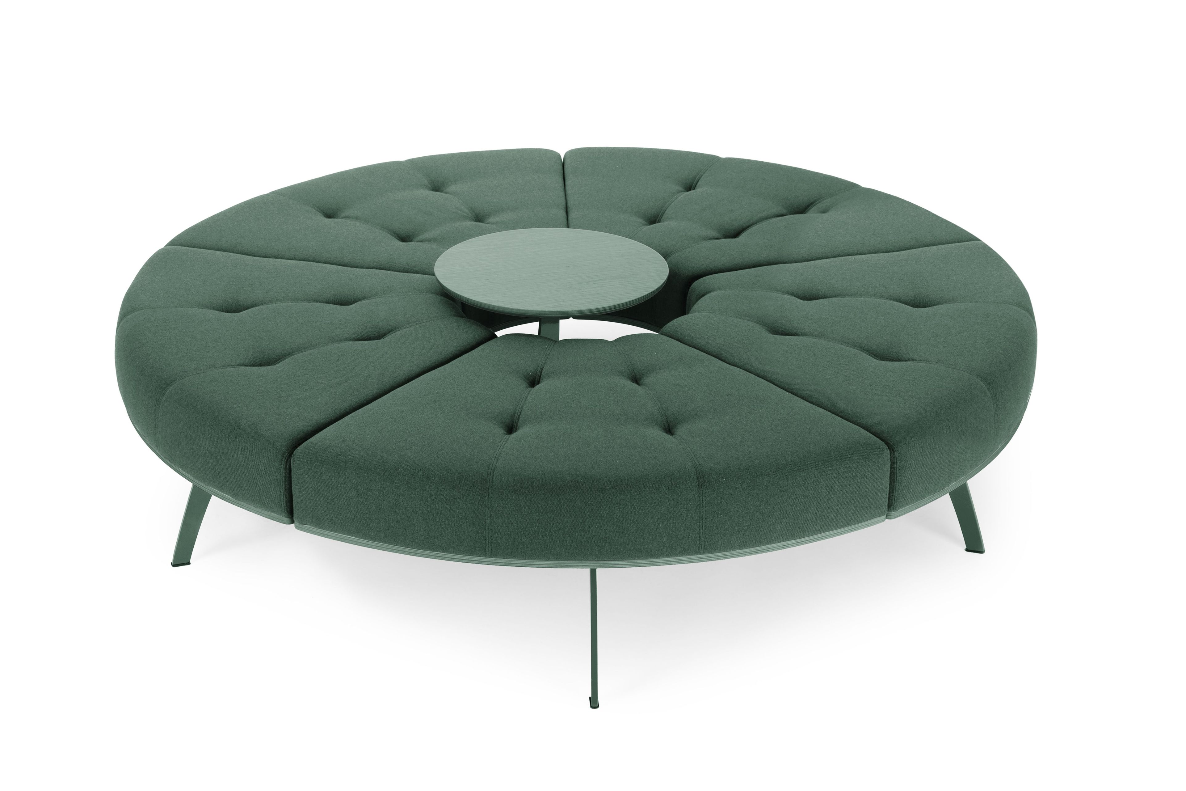 MILLEPIEDI Round fabric bench By True Design | design Parisotto ...