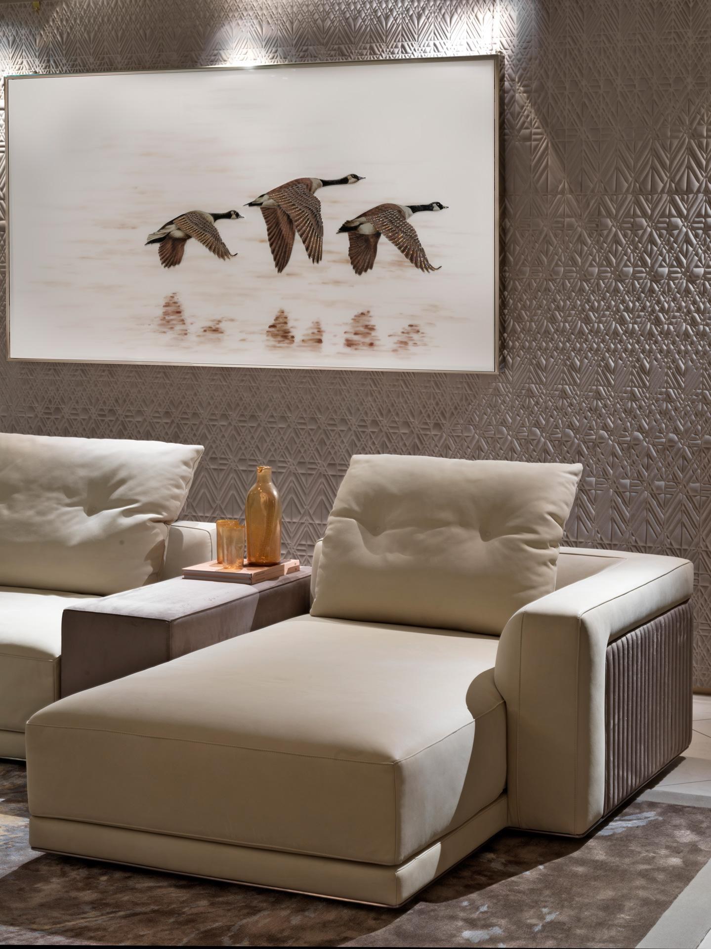 MILLER Sectional sofa with chaise longue By Visionnaire | design Fabio ...