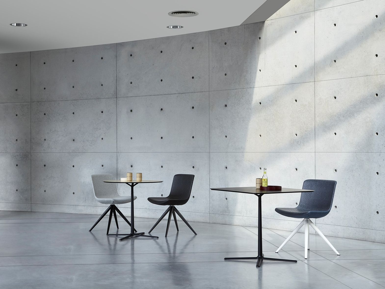 MILOS LIFE | Trestle-based chair By Sitland design Dorigo Design