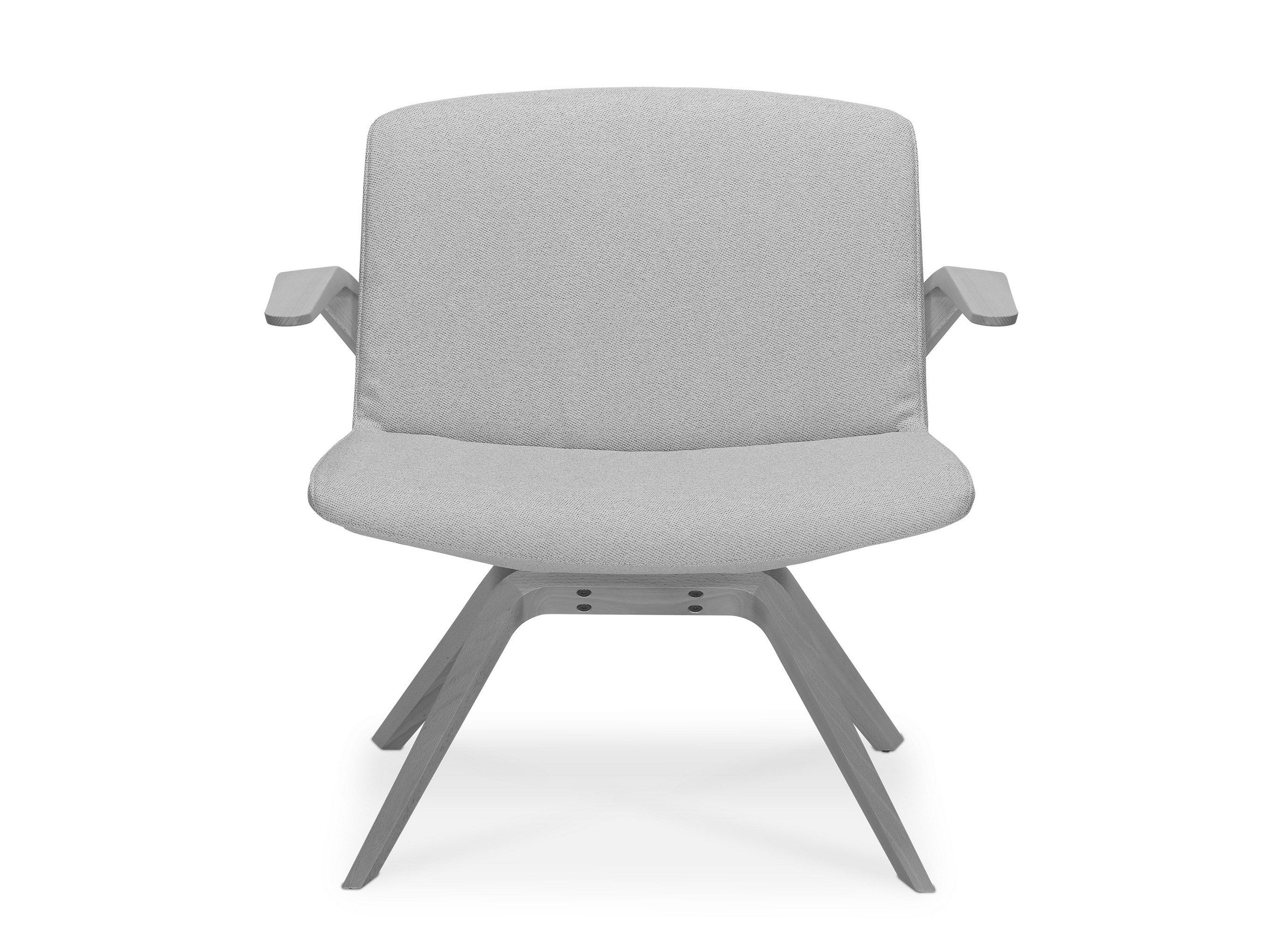 MILOS LOUNGE | Easy chair with armrests By Sitland design Dorigo Design