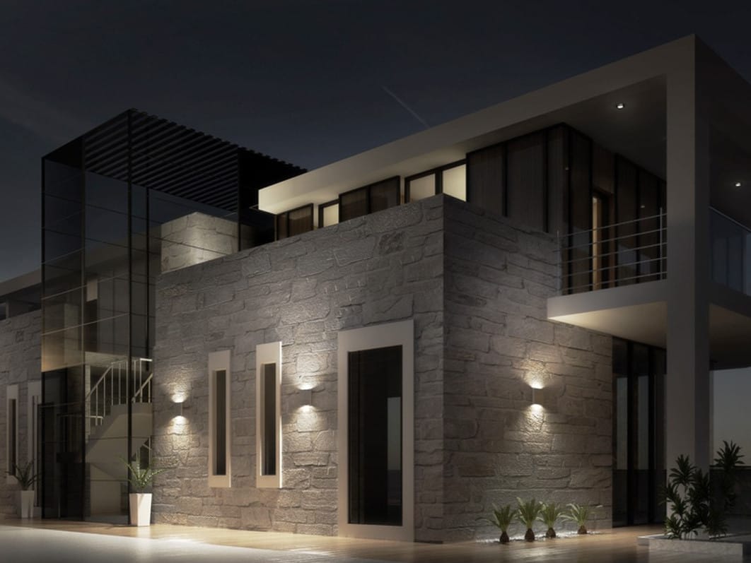 MIMIK 20 LED outdoor wall lamp By PERFORMANCE iN LIGHTING