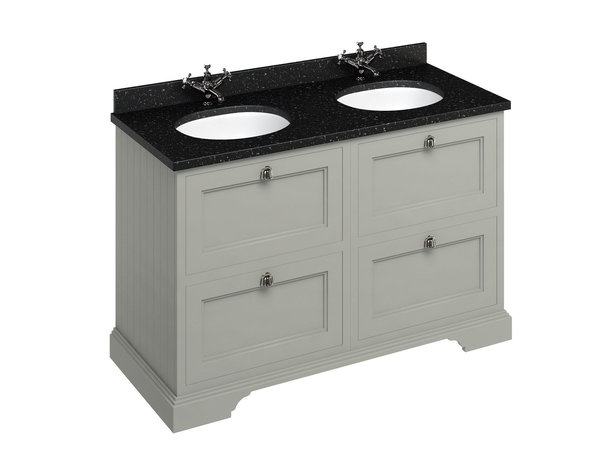 MINERVA | Floor-standing vanity unit By Burlington Bathrooms