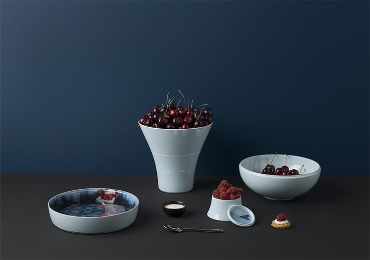 Melamine plates set MING ABYSSES Faux-Semblants Collection By IBRIDE ...