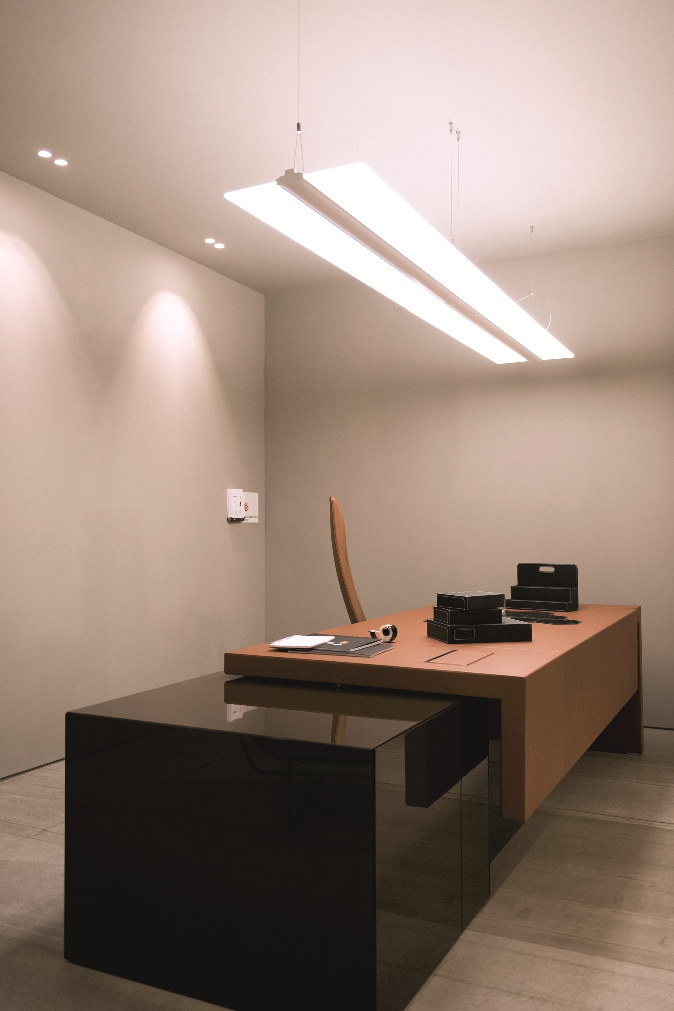 LED suspension lamp in aluminum and PMMA MINI ALBATROS By Linea Light Group