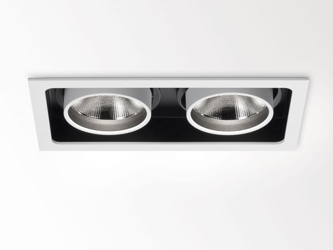 MINIGRID IN HP LED multiple adjustable spotlight By DeltaLight