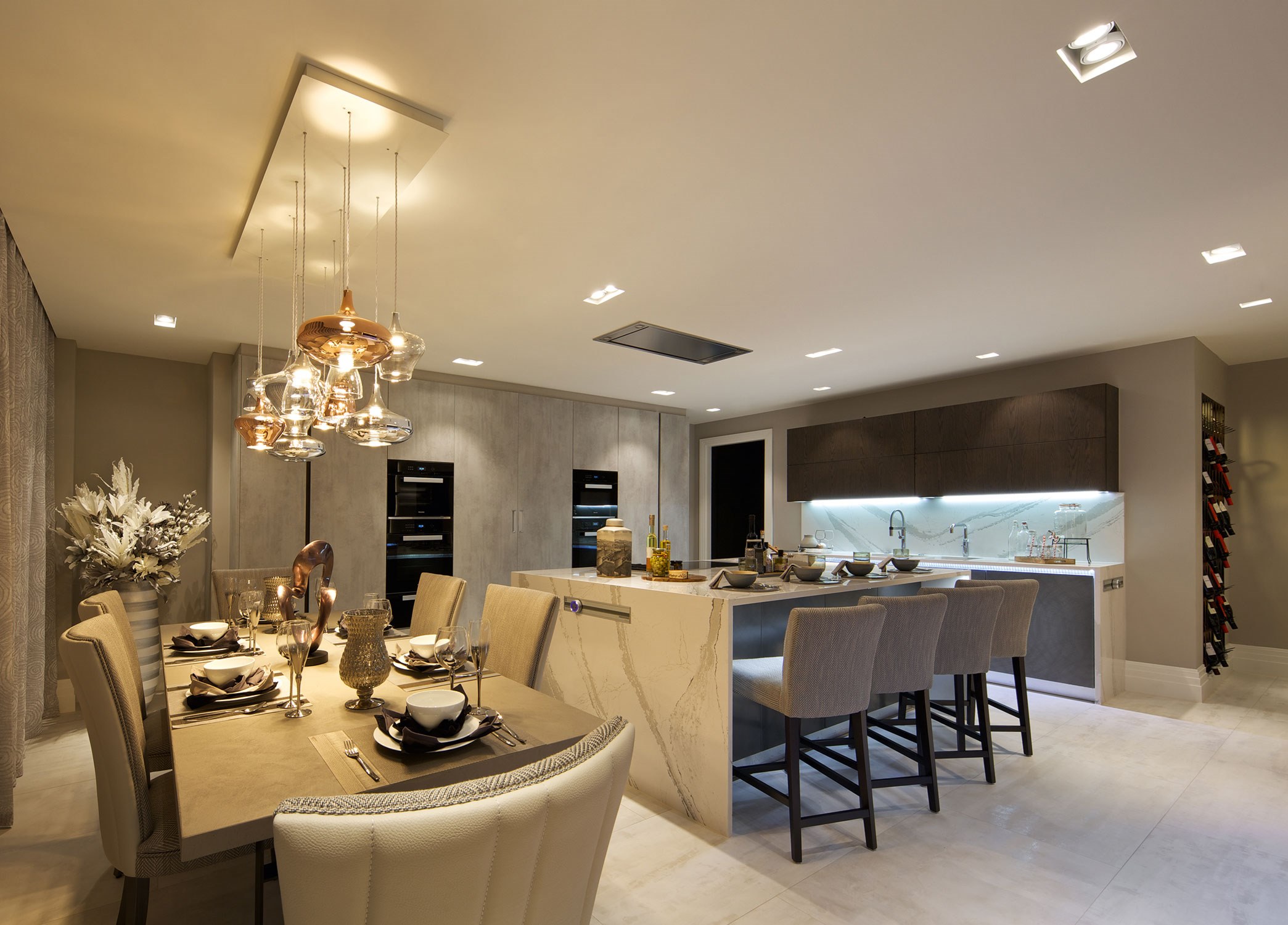 MINIGRID IN ZB LED | Multiple spotlight Minigrid Collection By Delta Light