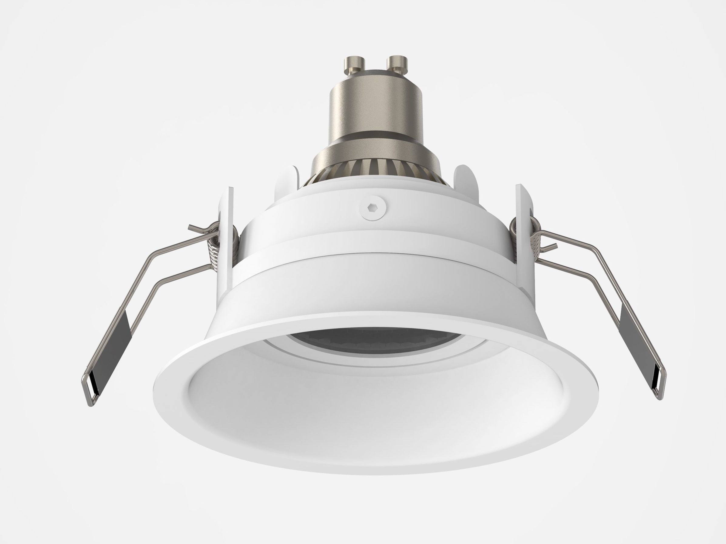 MINIMA SLIMLINE ROUND ADJUSTABLE FIRE-RATED LED metal spotlight By ...